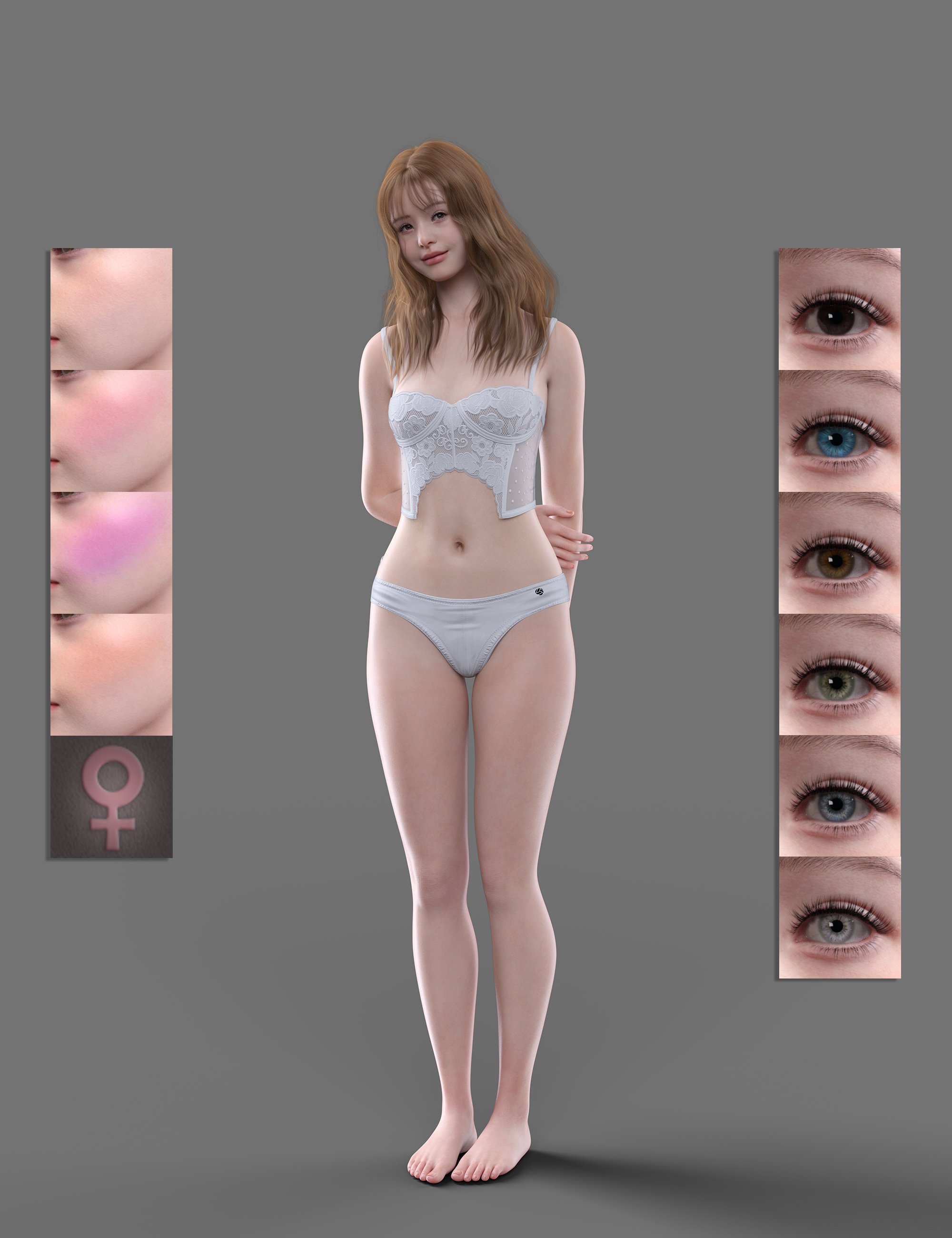MB Ines HD for Genesis 9 Feminine | Daz 3D