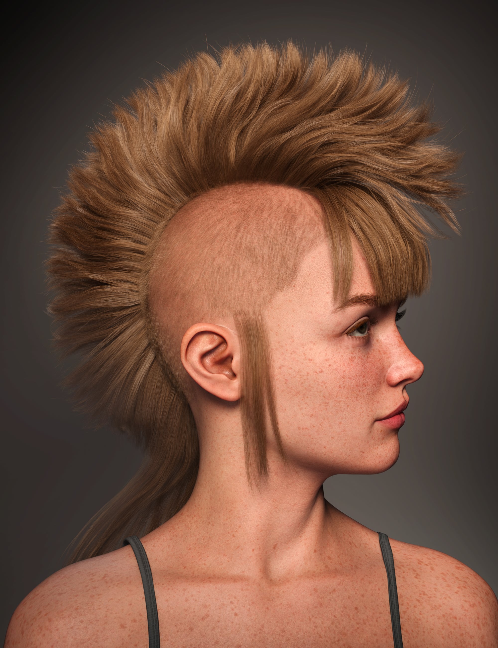 FE Wild Personality Hair for Genesis 9 | Daz 3D