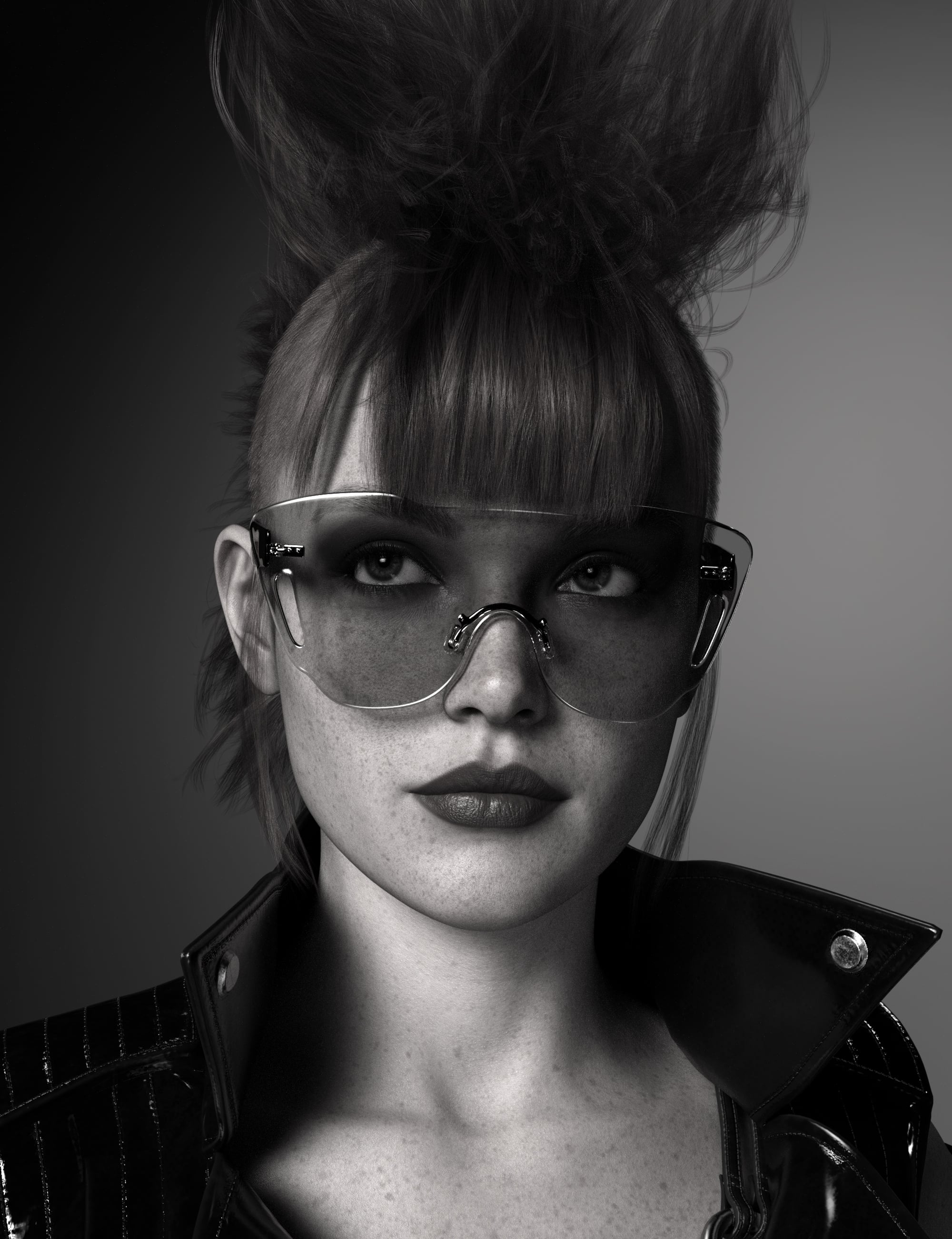 FE Wild Personality Hair for Genesis 9 | Daz 3D