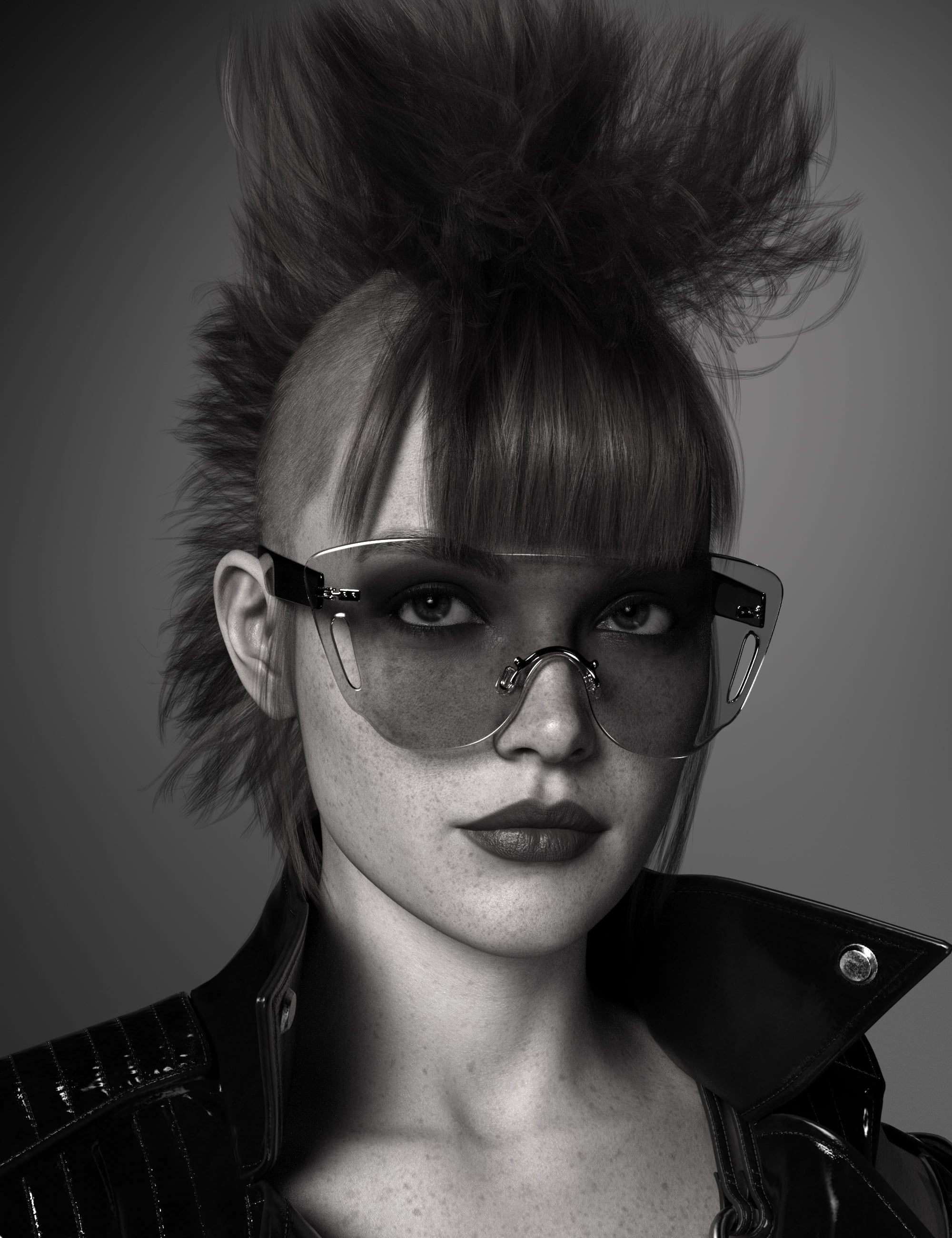 FE Wild Personality Hair for Genesis 9 | Daz 3D