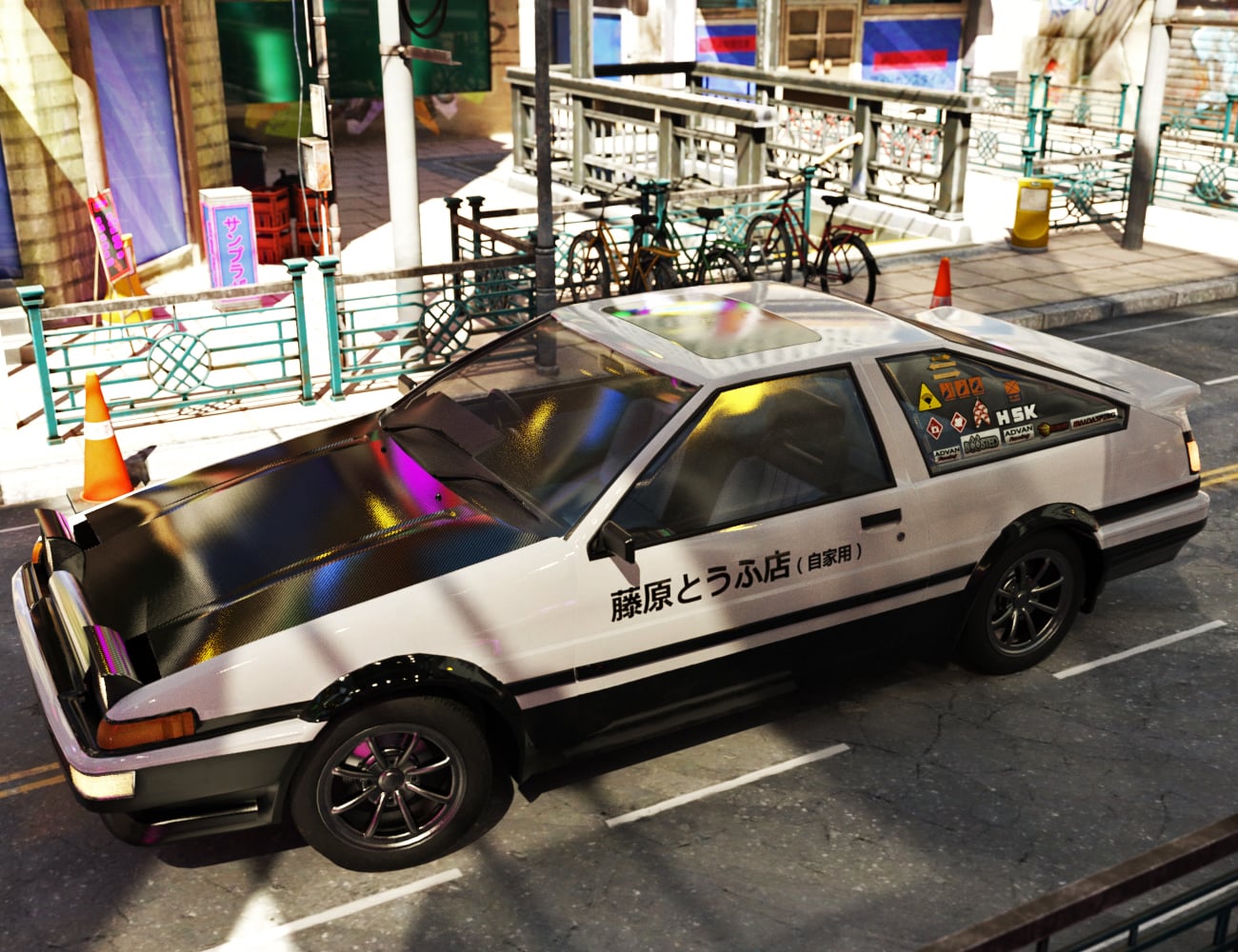 Sprinter Trueno Add-On for Valley Drifter | Daz 3D