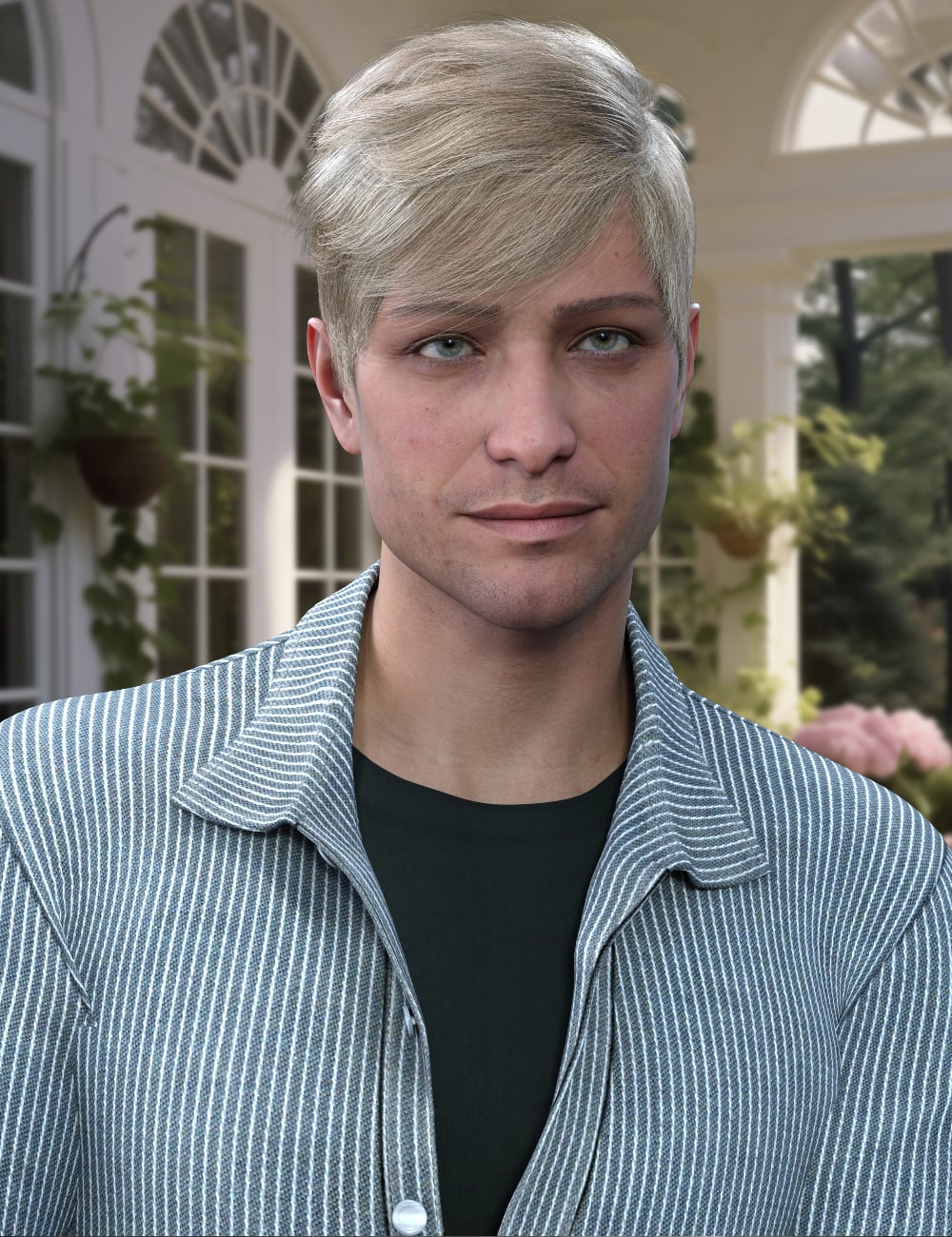dForce Cooper Hair for Genesis 9 | Daz 3D