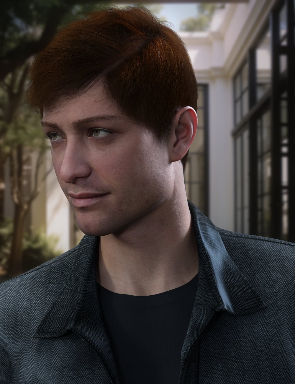 dForce Cooper Hair for Genesis 9 | Daz 3D