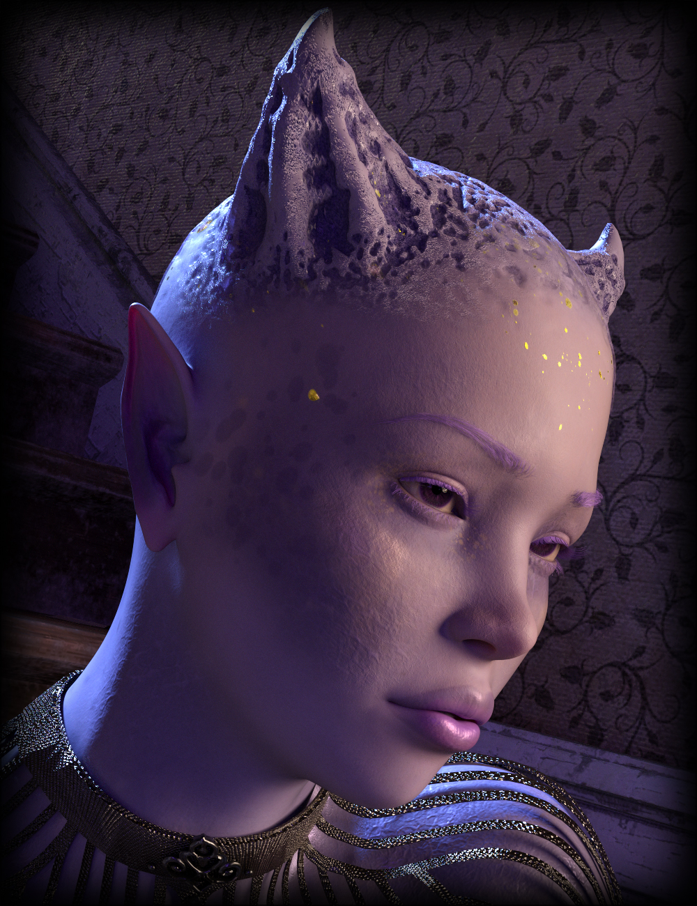 ND Daemonium Horns for Genesis 9 | Daz 3D