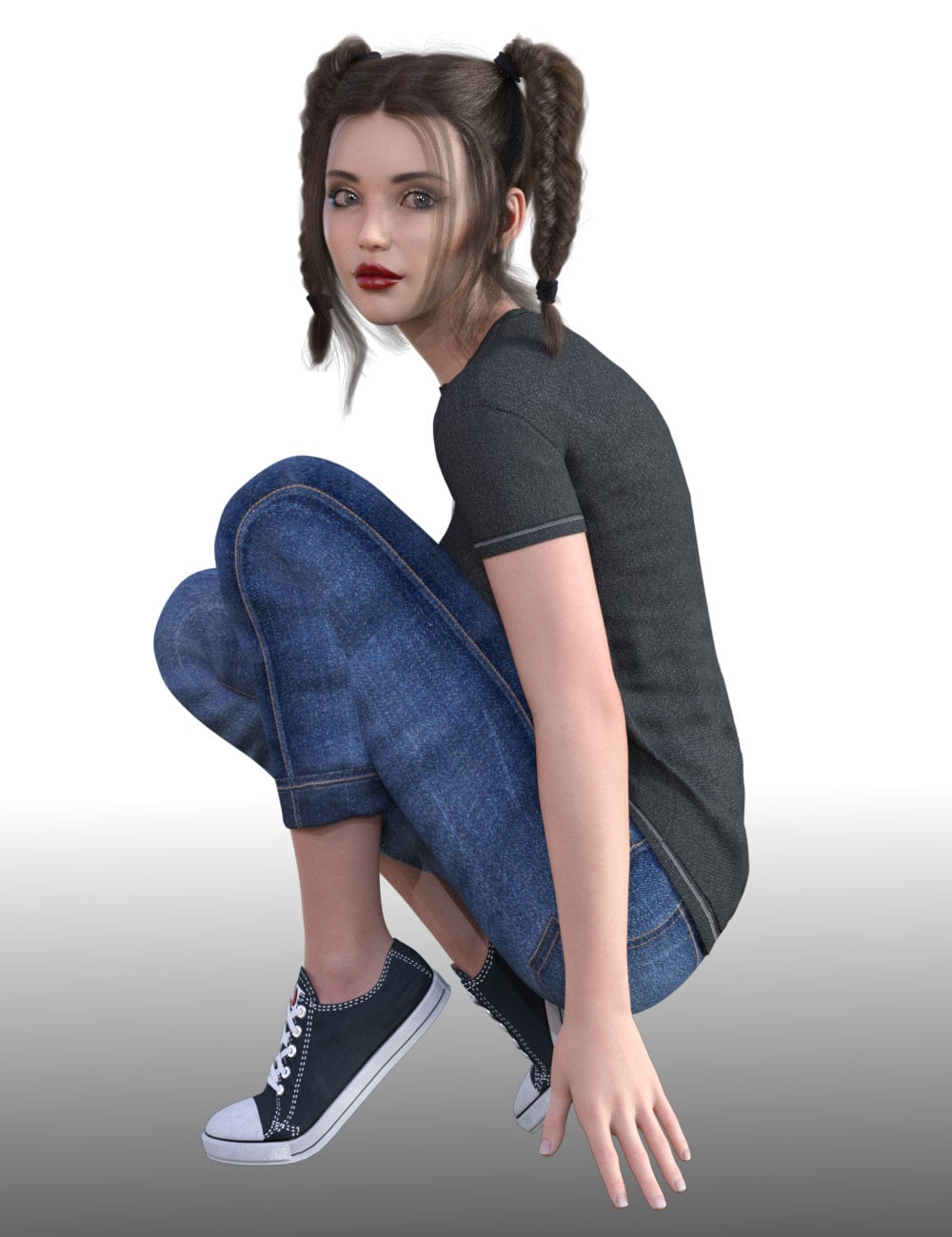 FG Egirl Outfit for Genesis 8 Female | Daz 3D