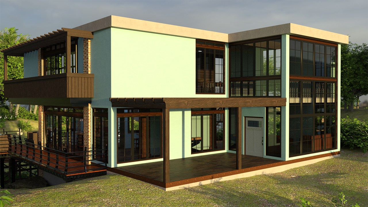 FN Lakeside House | Daz 3D
