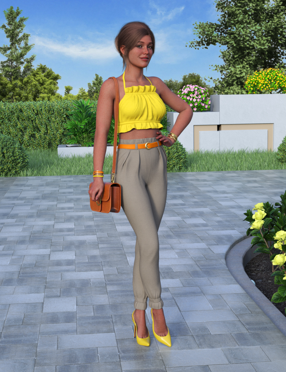 Collection of Classic Bags for Genesis 9 Feminine | Daz 3D