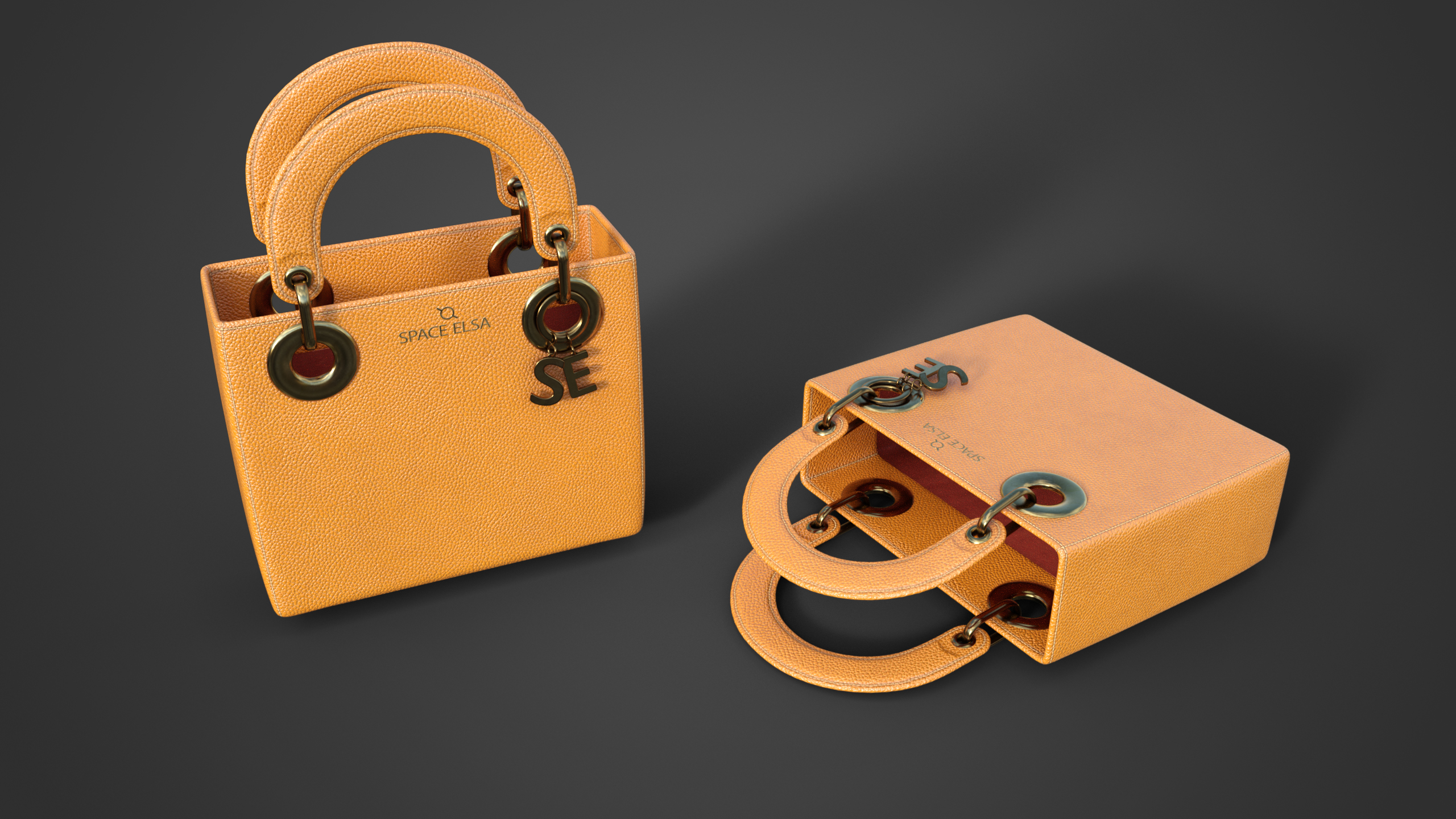 Collection of Classic Bags for Genesis 9 Feminine | Daz 3D