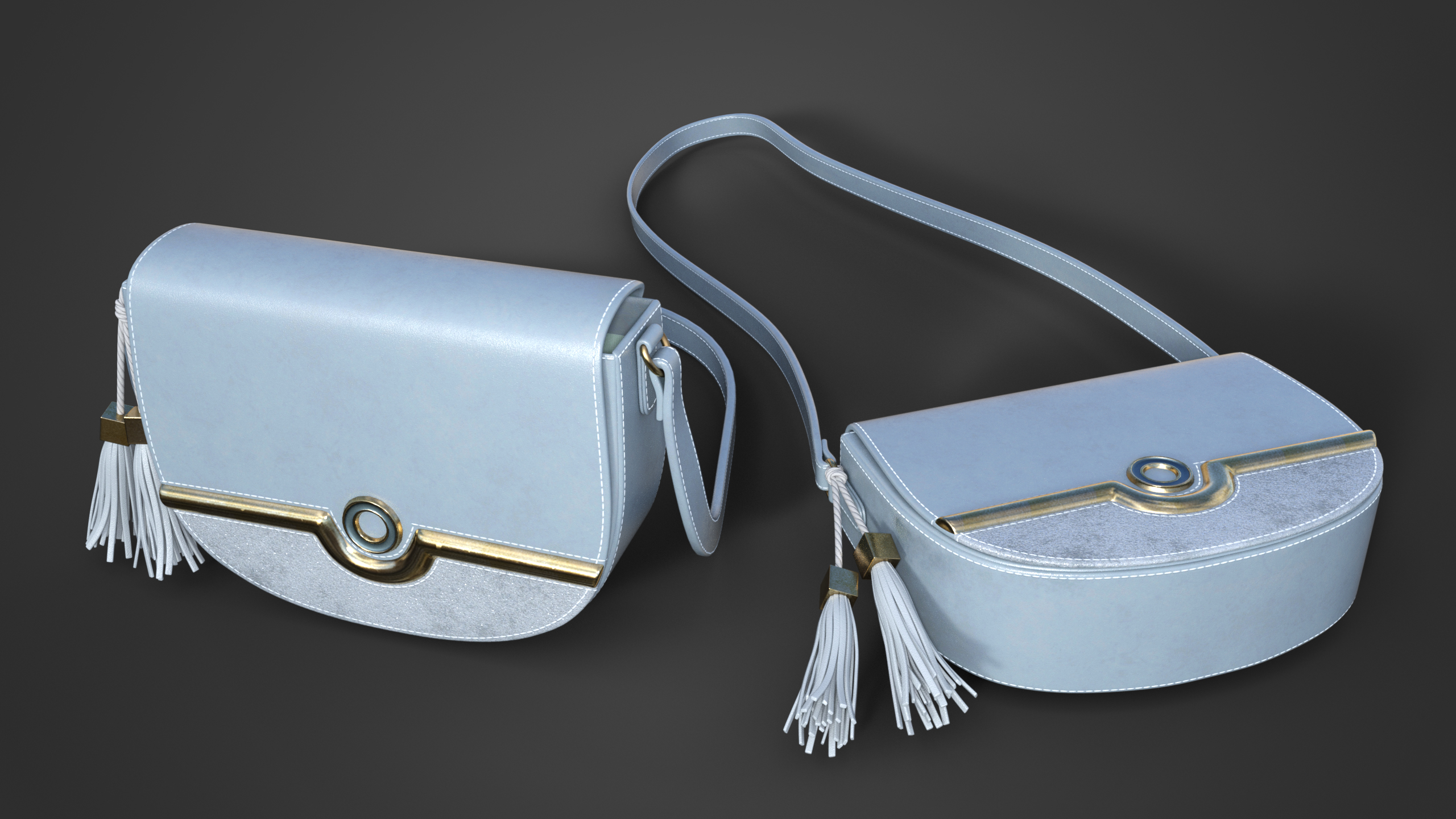 Collection of Classic Bags for Genesis 9 Feminine | Daz 3D