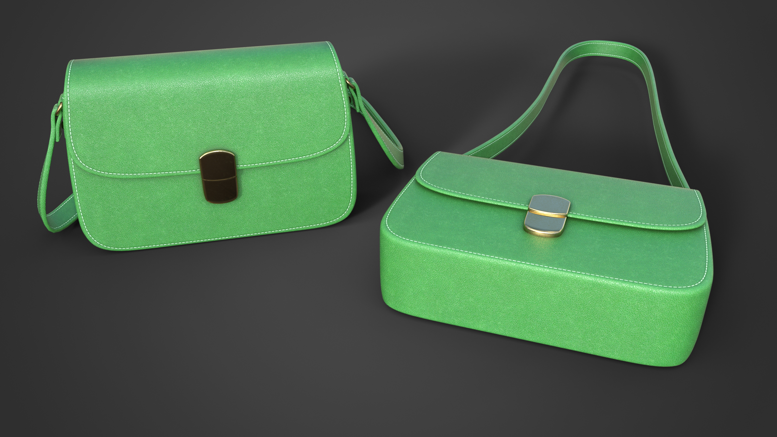Collection of Classic Bags for Genesis 9 Feminine | Daz 3D