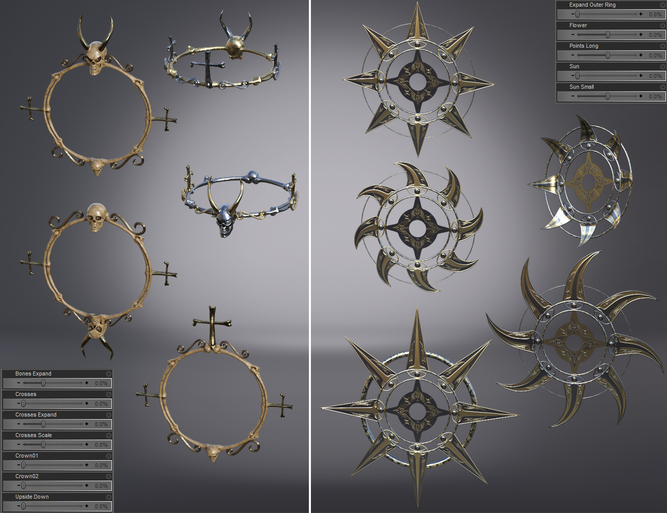 Universal Haloes | Daz 3D