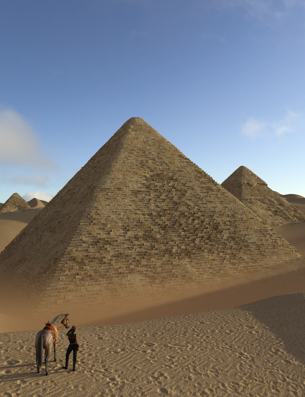 Egyptian Pyramids 1 | Daz 3D