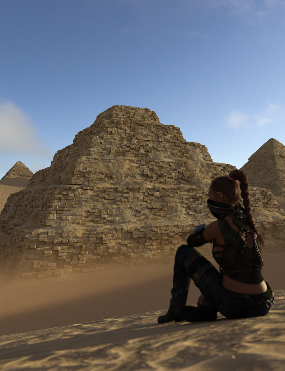 Egyptian Pyramids 1 | Daz 3D