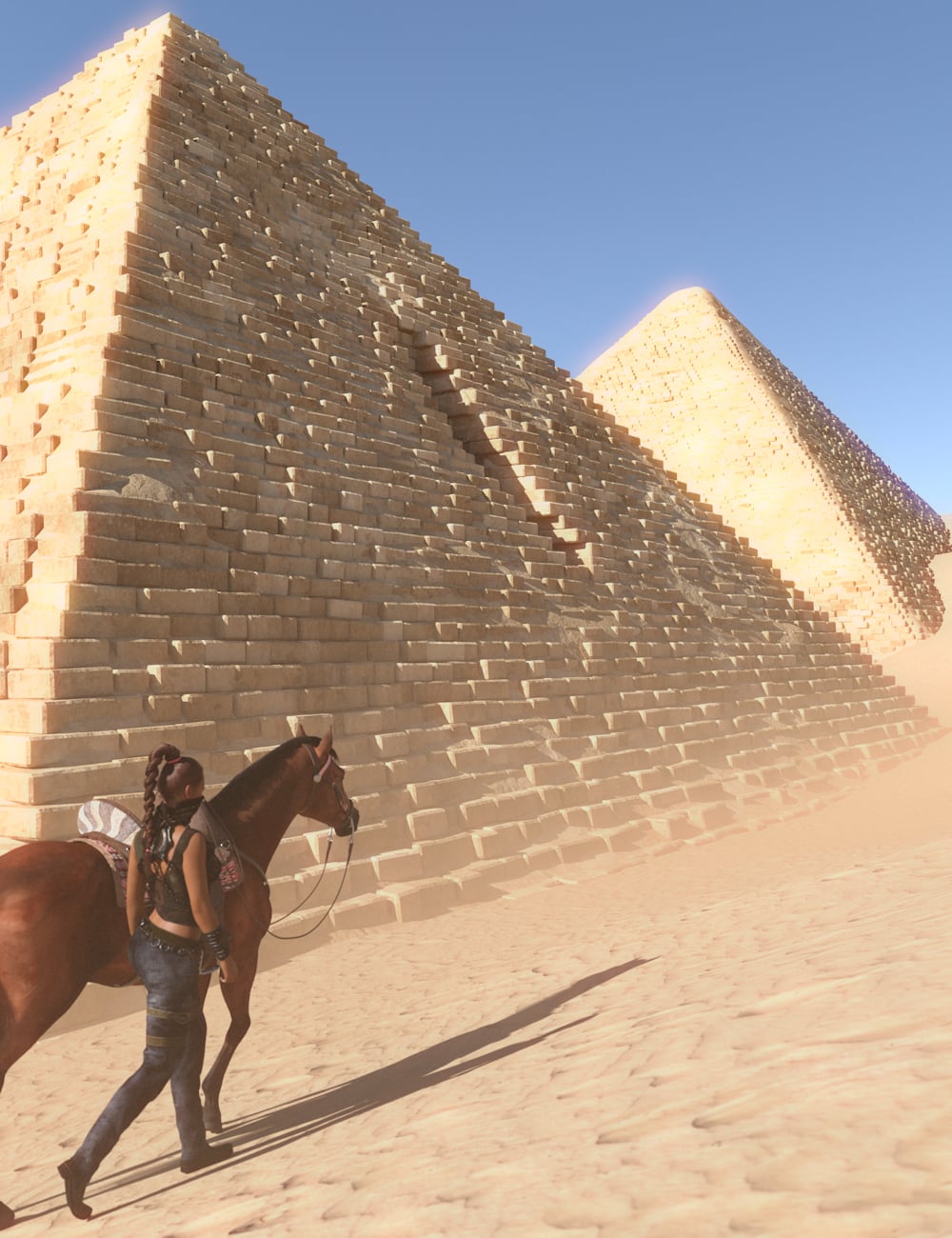 Egyptian Pyramids 1 | Daz 3D