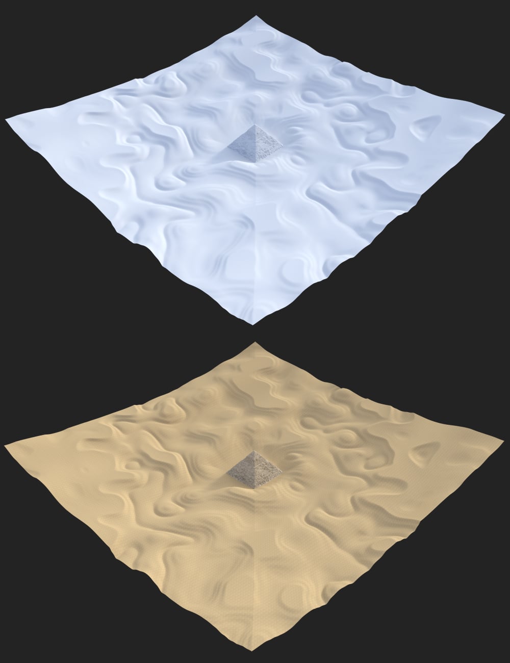 Egyptian Pyramids 1 | Daz 3D