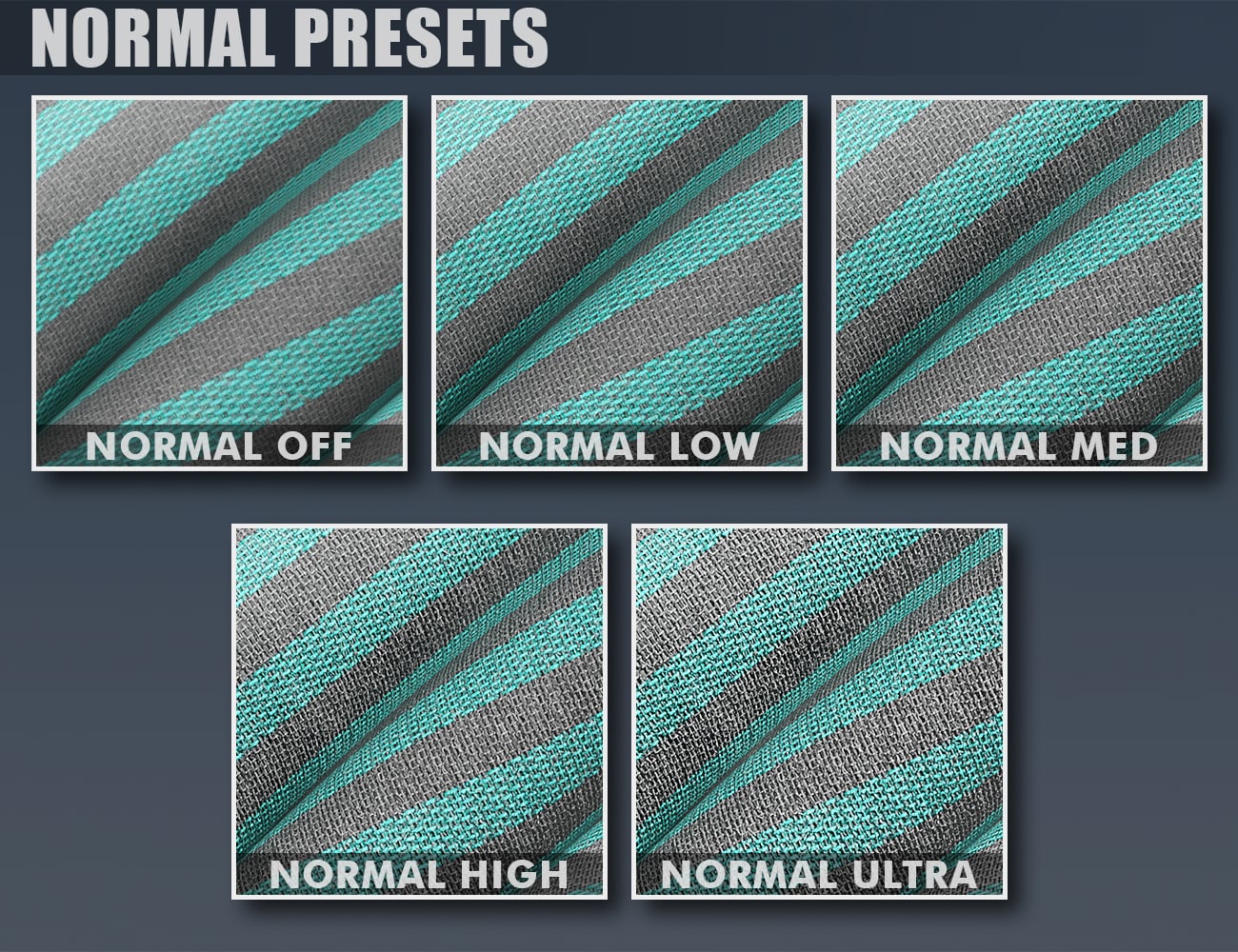 DD PBR Striped Cotton Shaders for Iray | Daz 3D