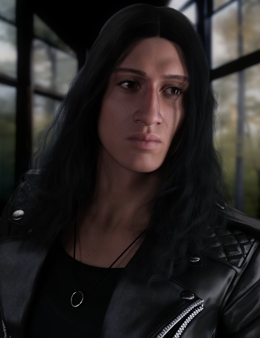 dForce Christopher Hair for Genesis 9 | Daz 3D