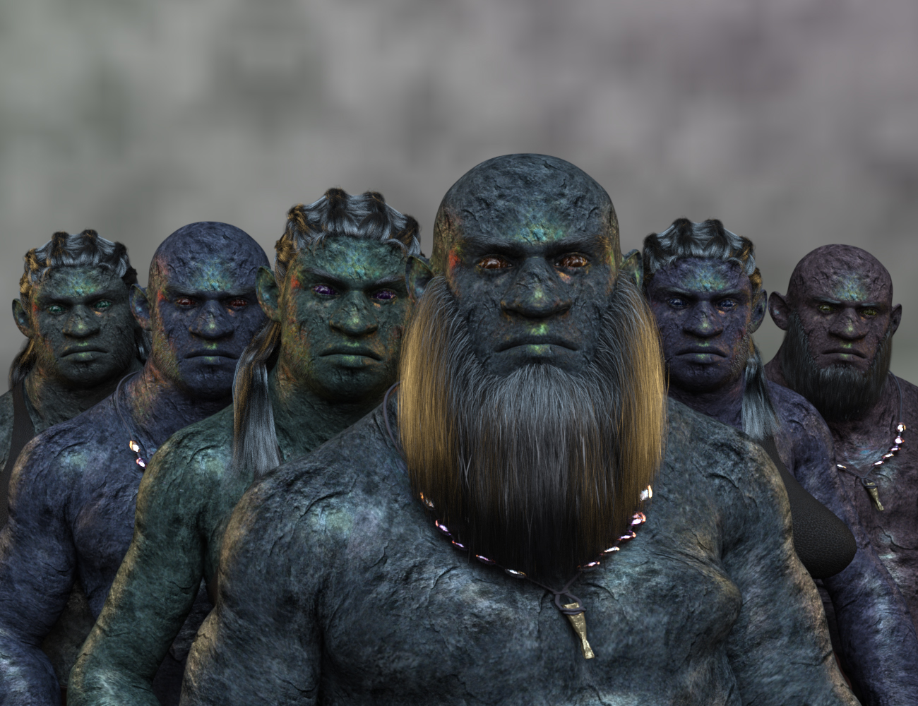 AB Deep Dwarves for Genesis 9 | Daz 3D