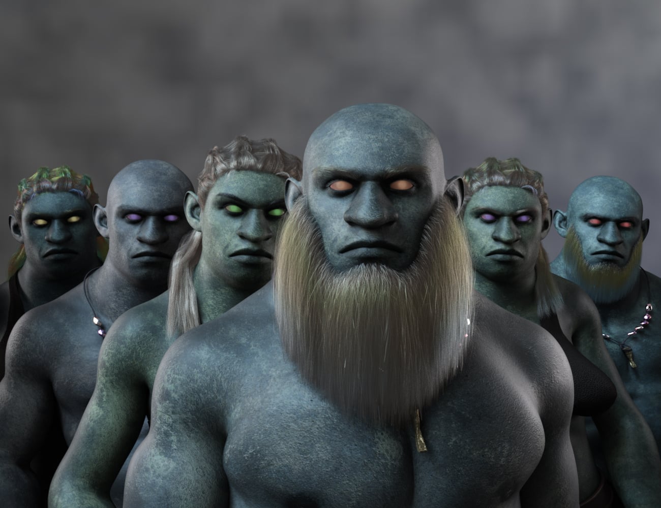AB Deep Dwarves for Genesis 9 | Daz 3D