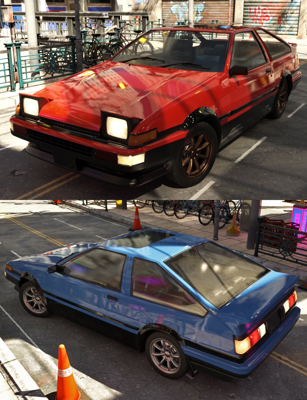 JDM Legends Car Bundle | Daz 3D