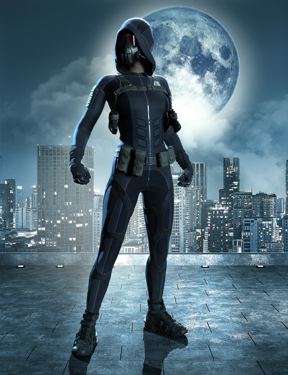 Obsidian Secret Agent Set for Genesis 9 | Daz 3D