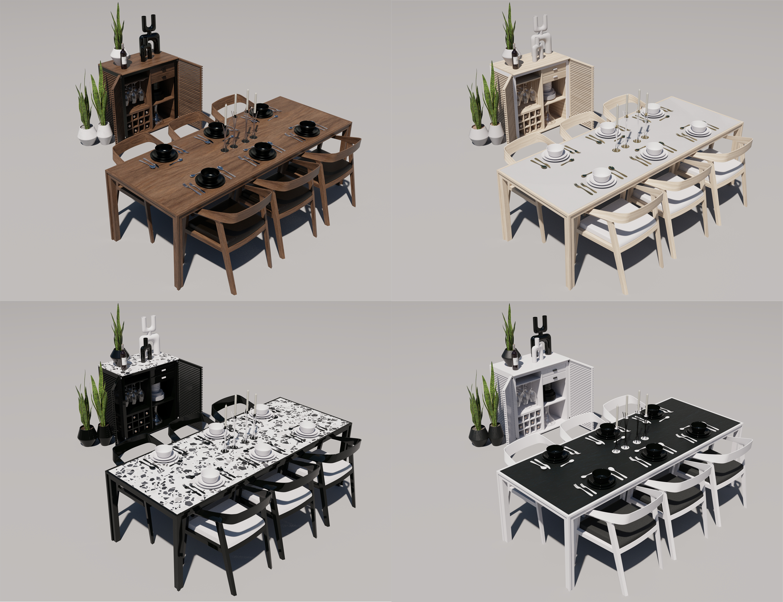 Modern Home Essentials Pack 04 | Daz 3D