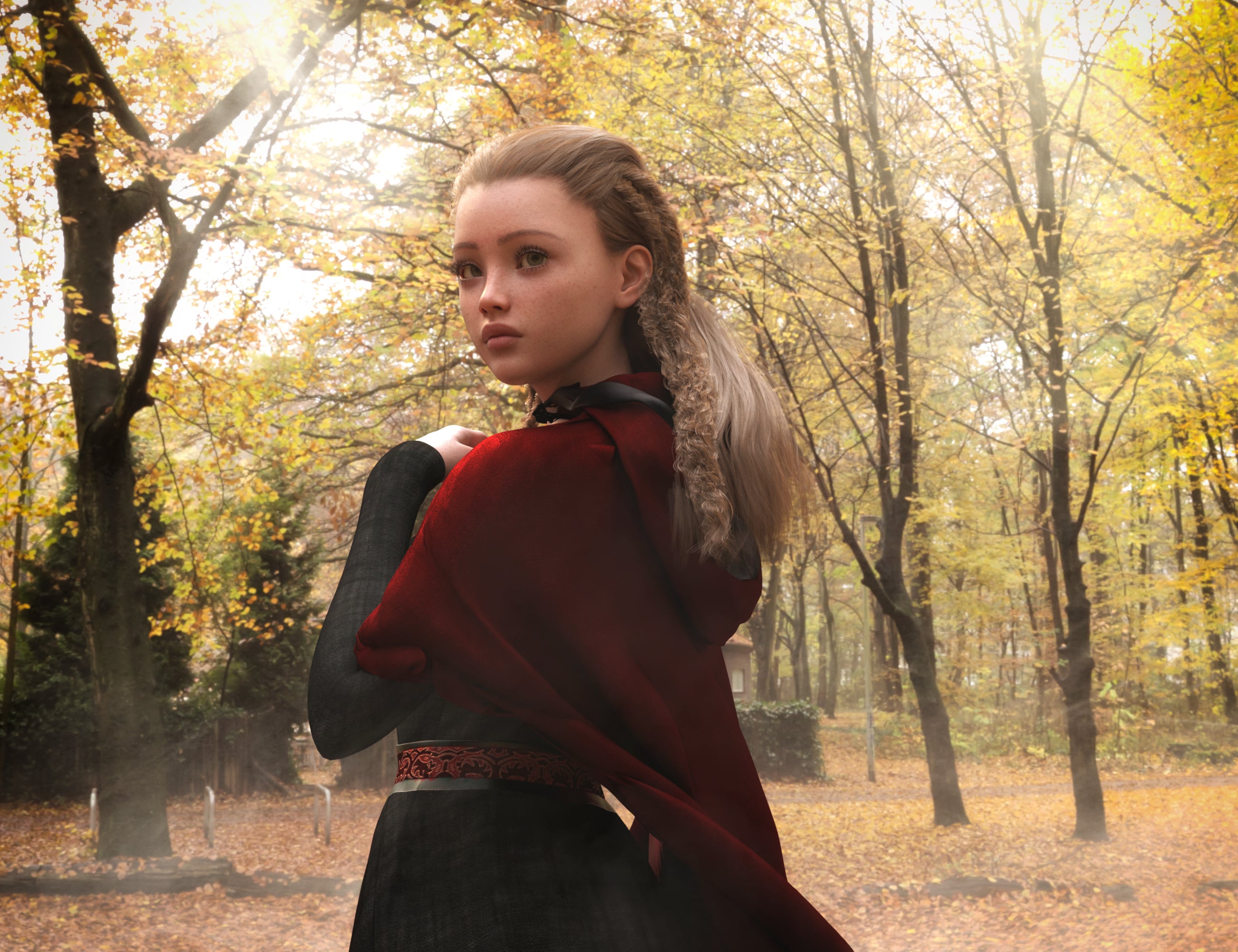 FE Long Wad Hair for Genesis 9 | Daz 3D