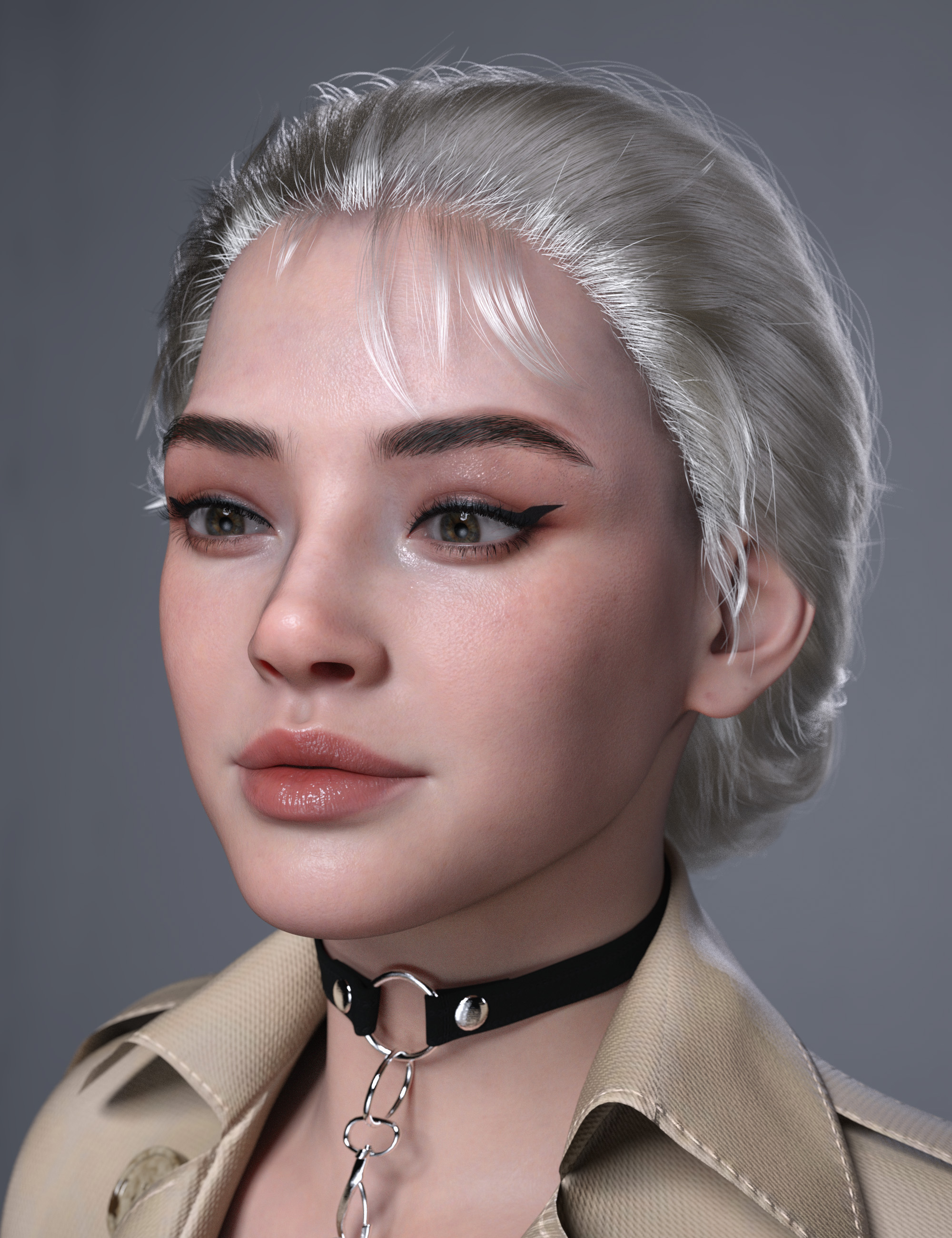 AK Updo Hair for Genesis 9, 8, and 8.1 Female | Daz 3D