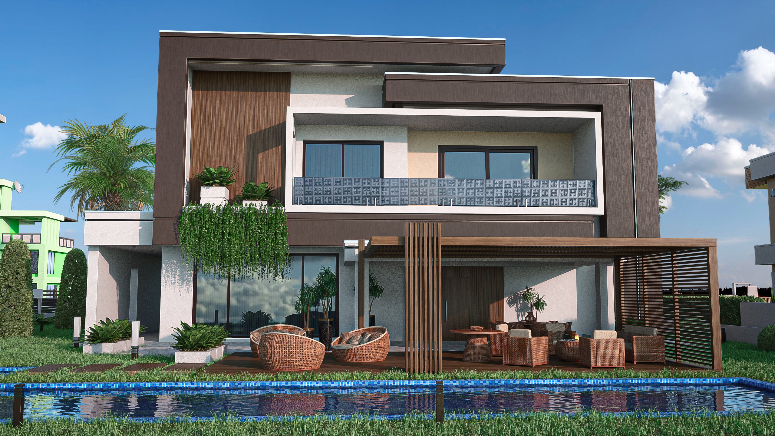 Modern House 5 | Daz 3D