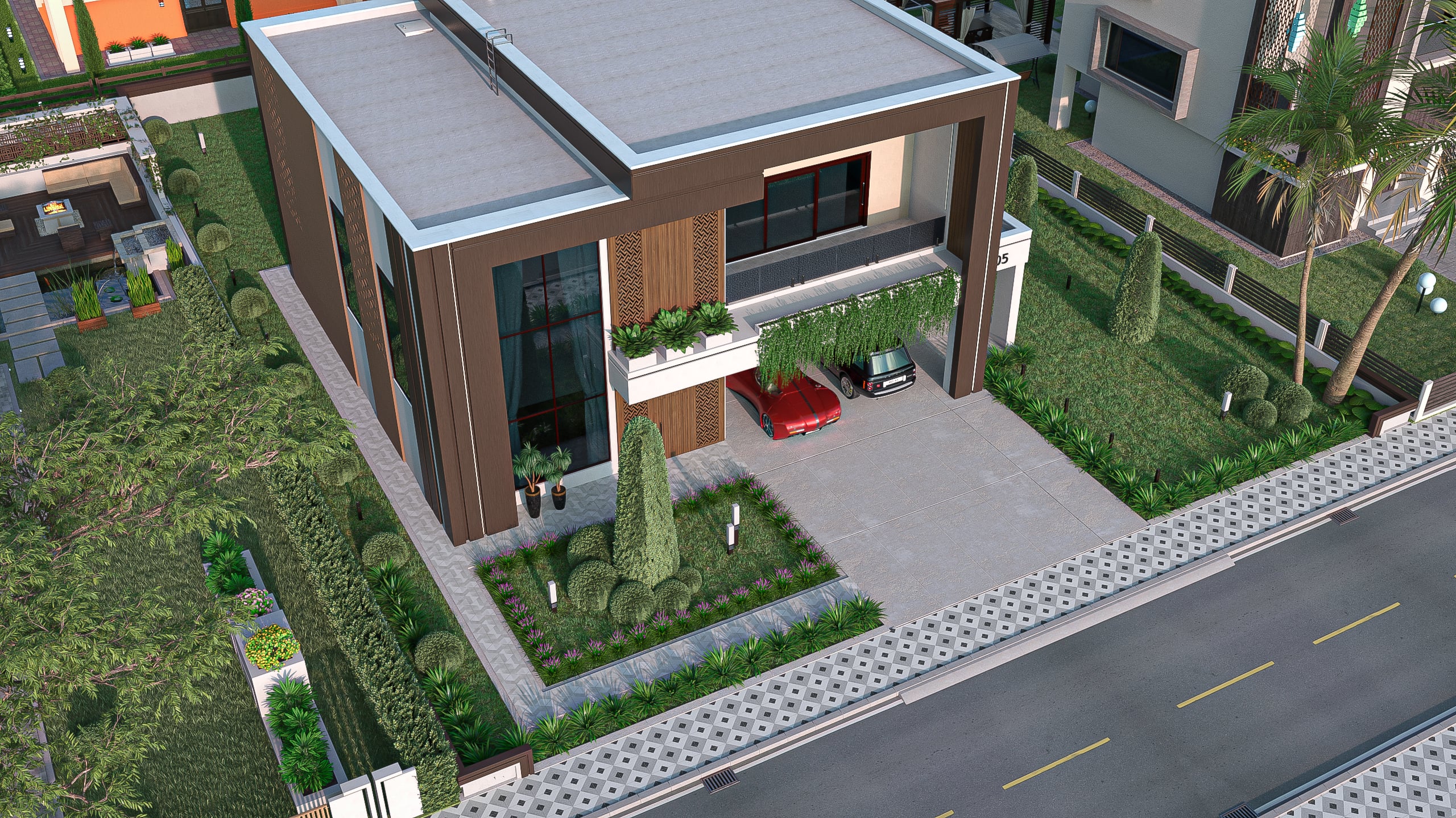 Modern House 5 | Daz 3D