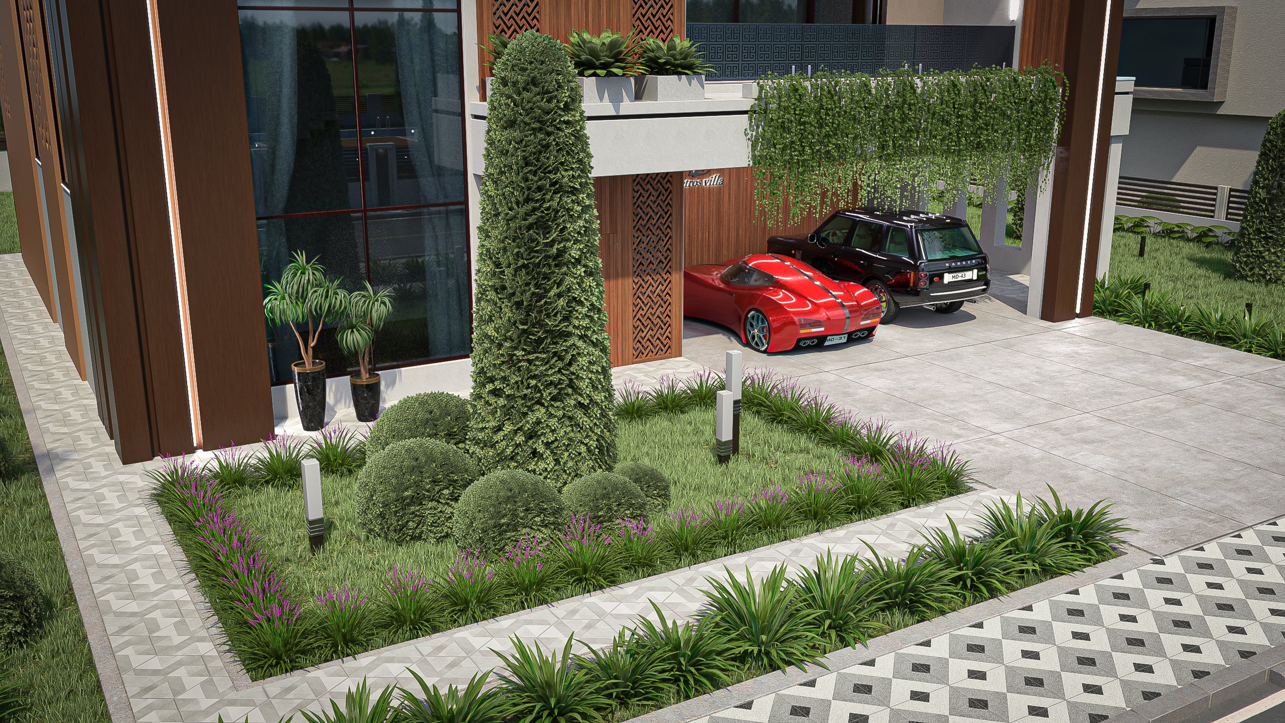 Modern House 5 | Daz 3D