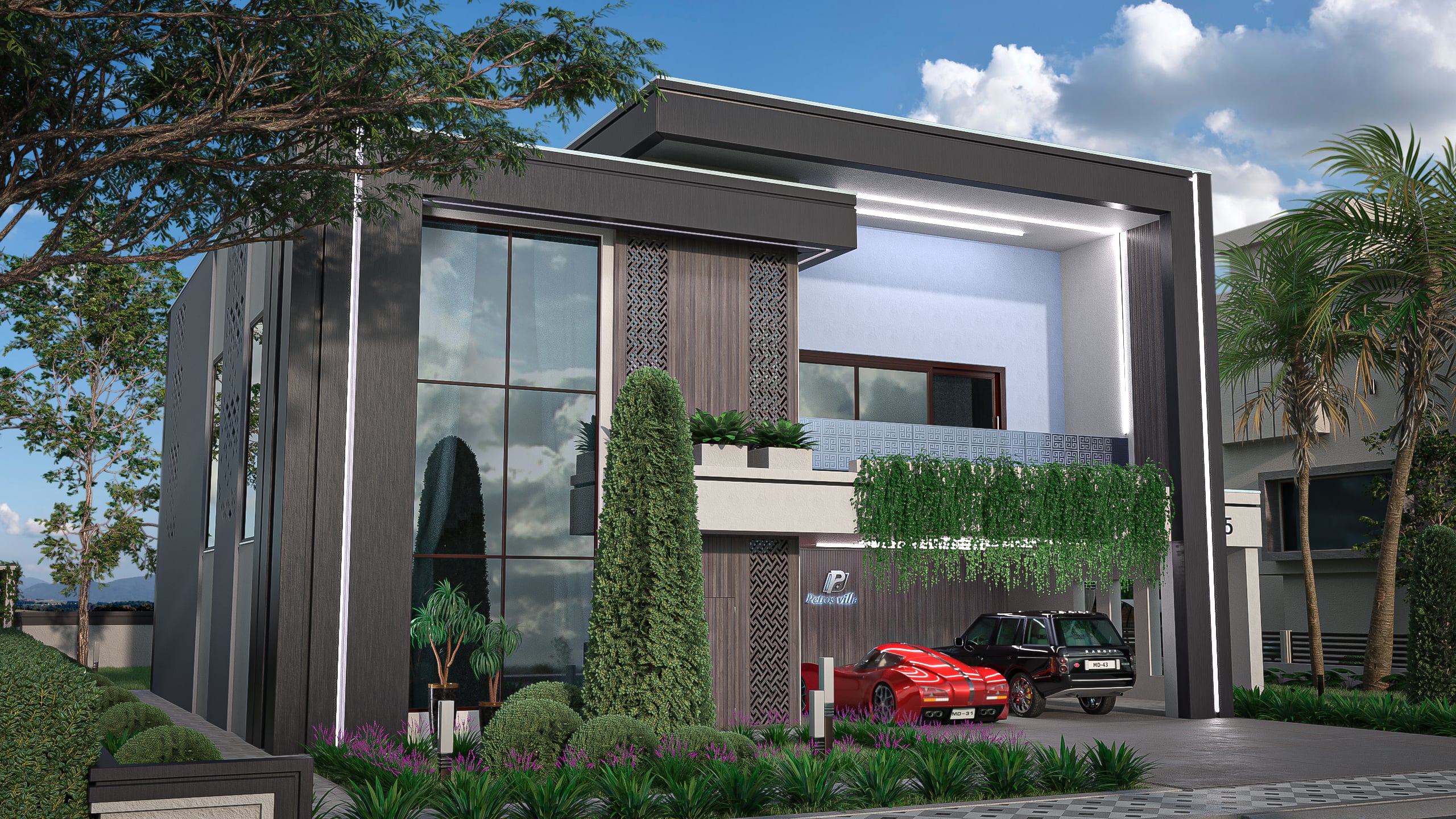 Modern House 5 | Daz 3D