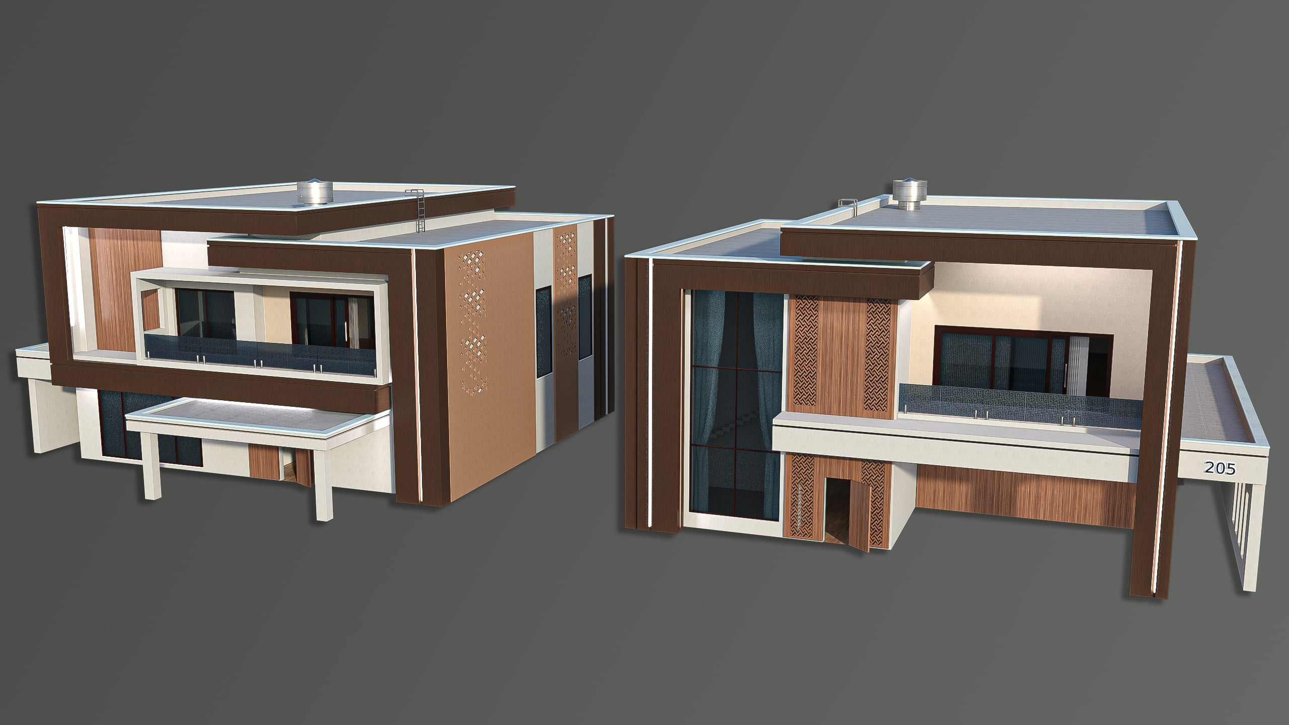 Modern House 5 | Daz 3D