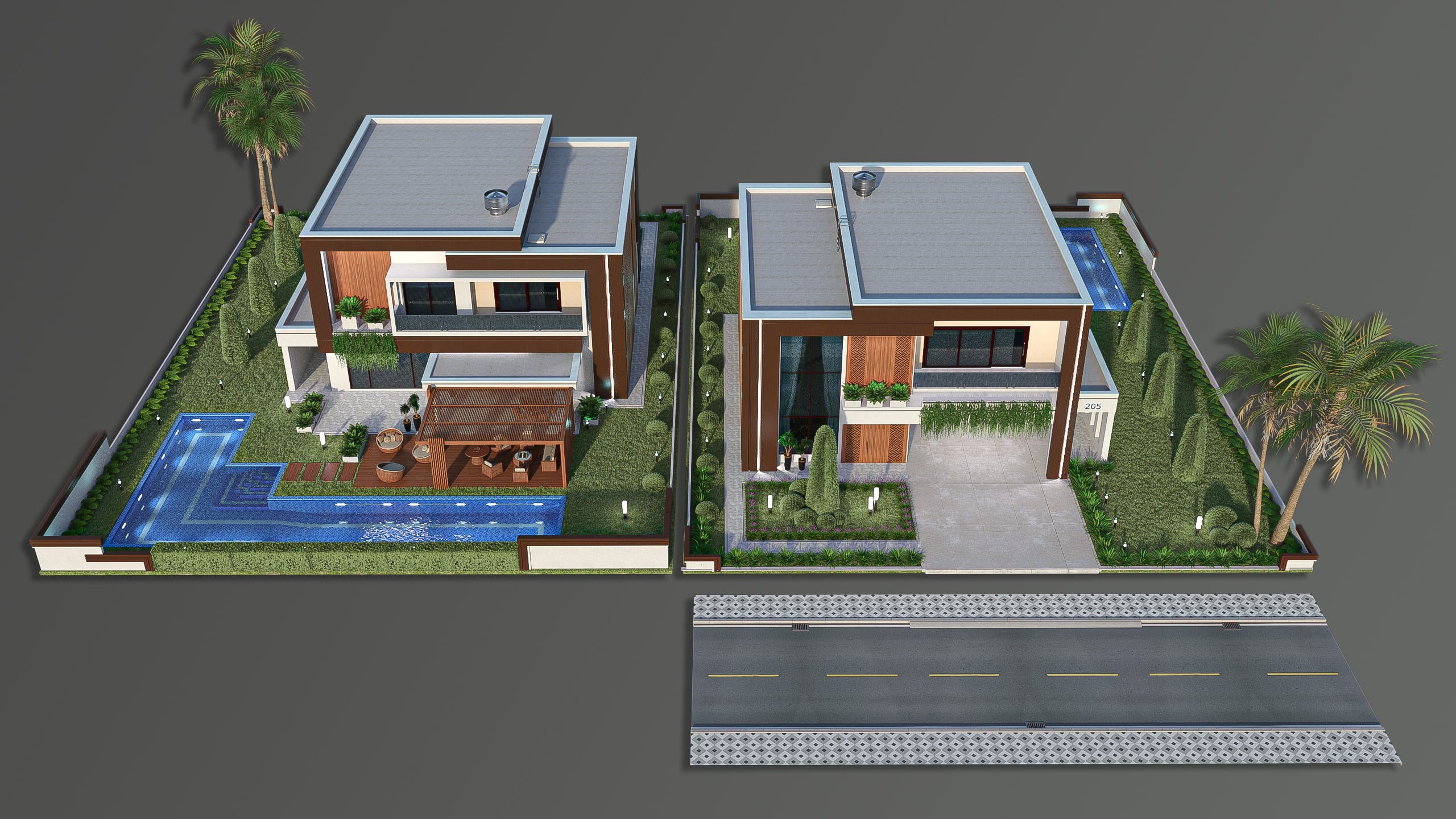 Modern House 5 | Daz 3D