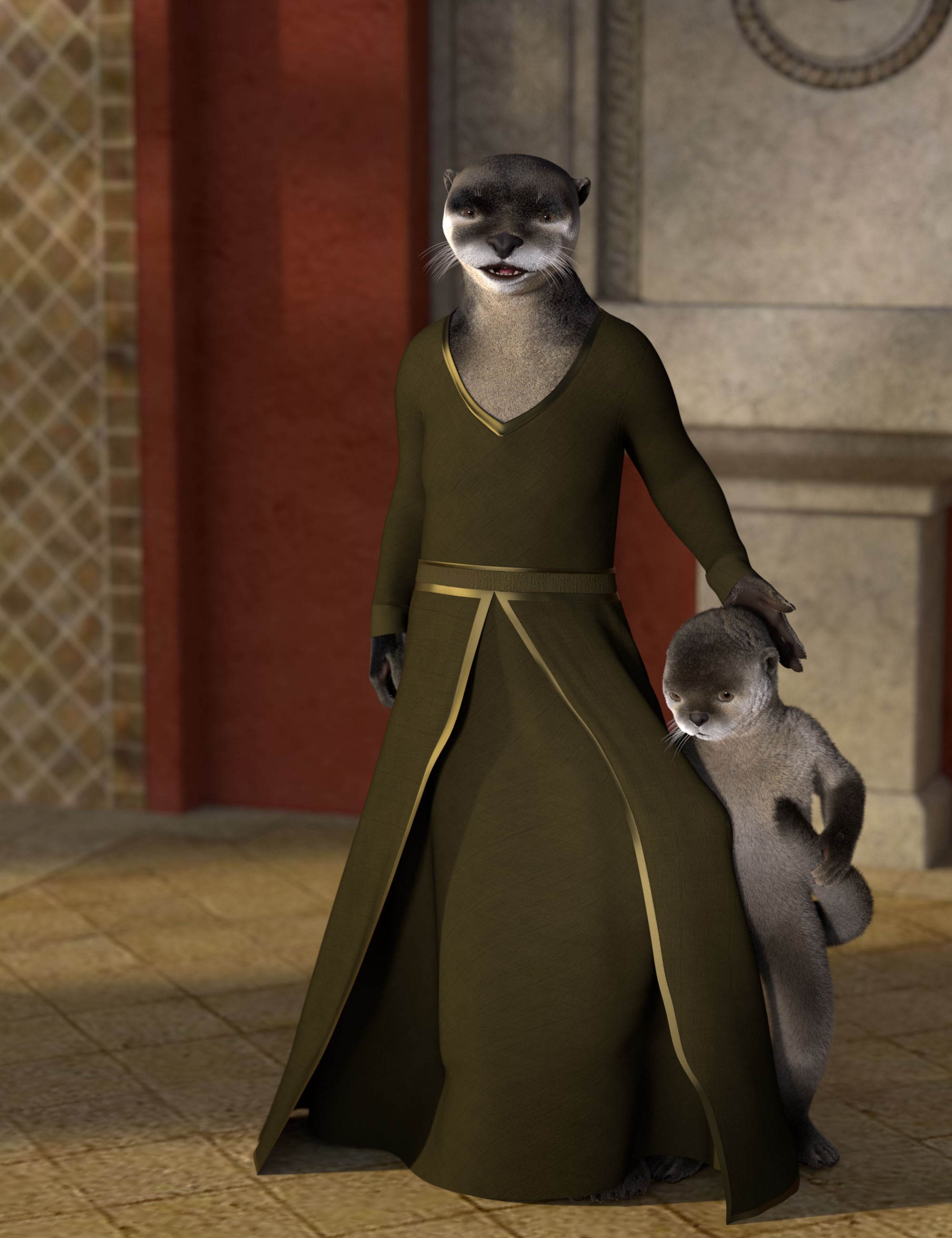 Oso Otter for Genesis 9 | Daz 3D