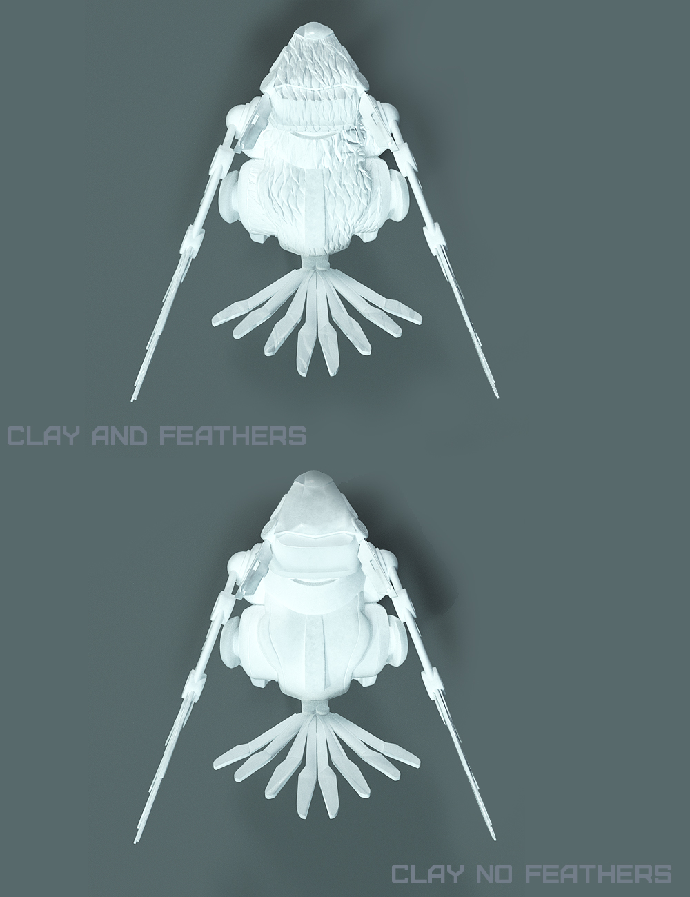 Mech Raptor | Daz 3D