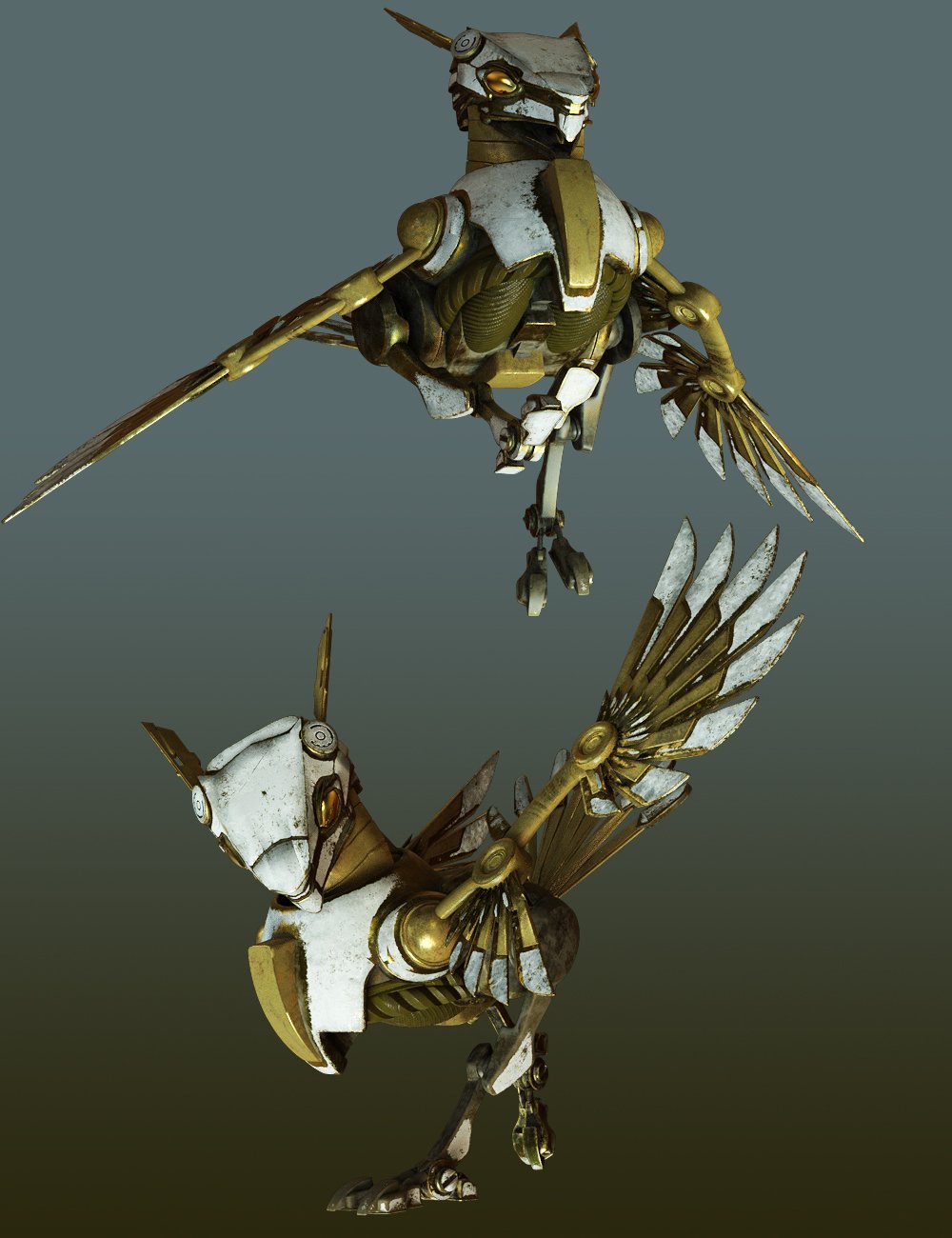 Mech Raptor | Daz 3D