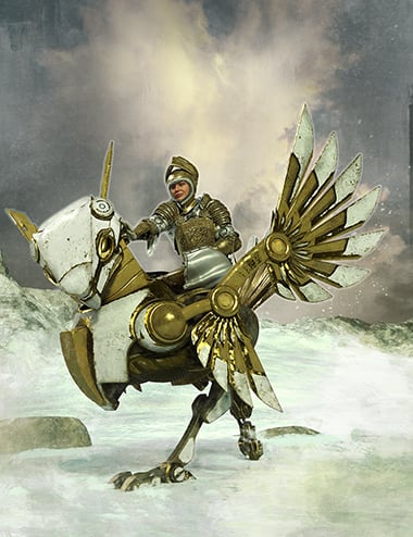 Mech Raptor | Daz 3D