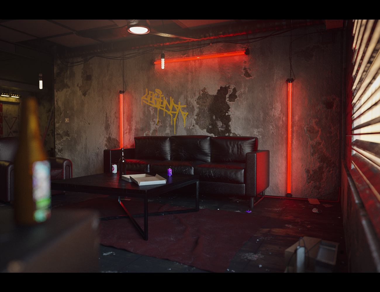 Cyber Hideout | Daz 3D