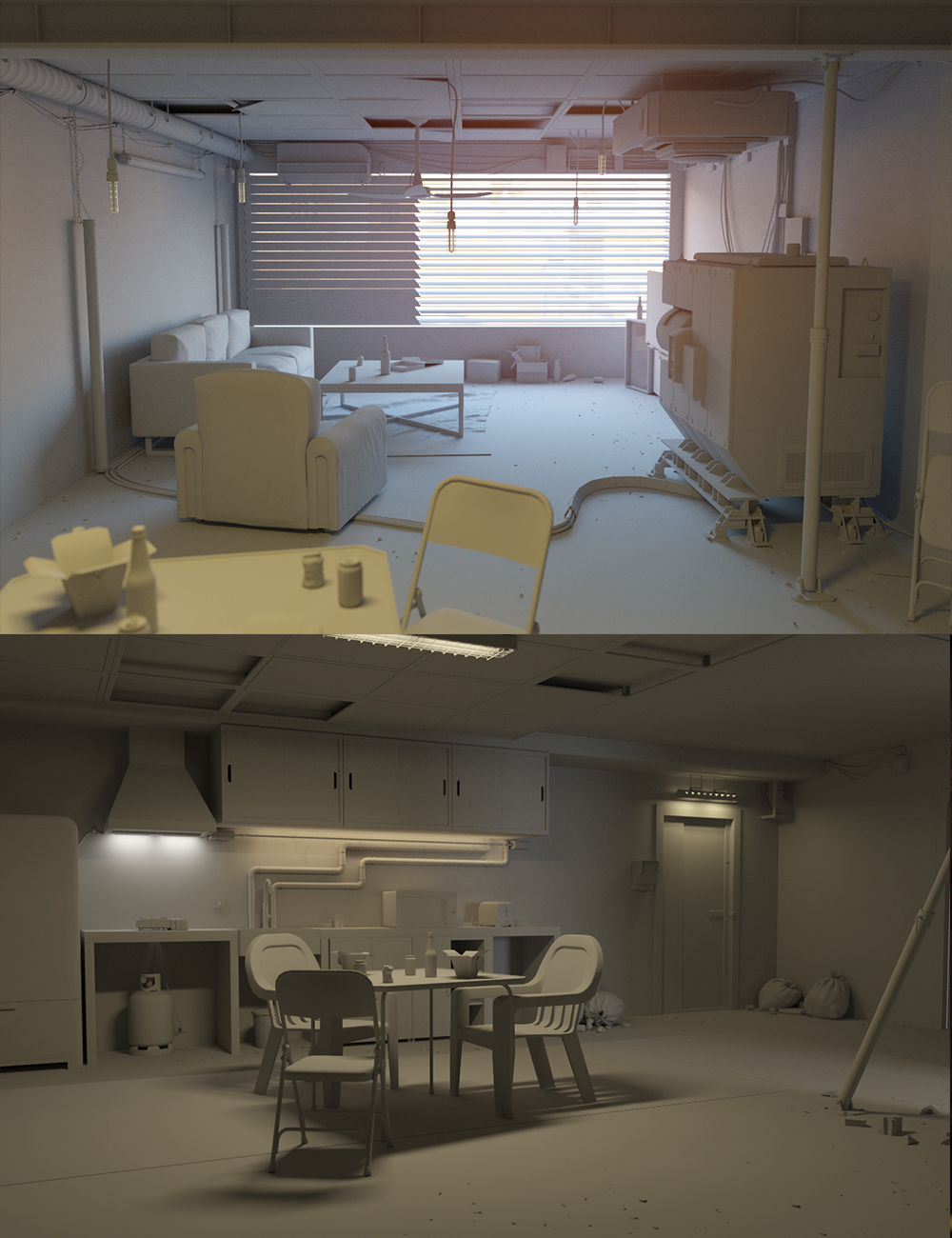Cyber Hideout | Daz 3D