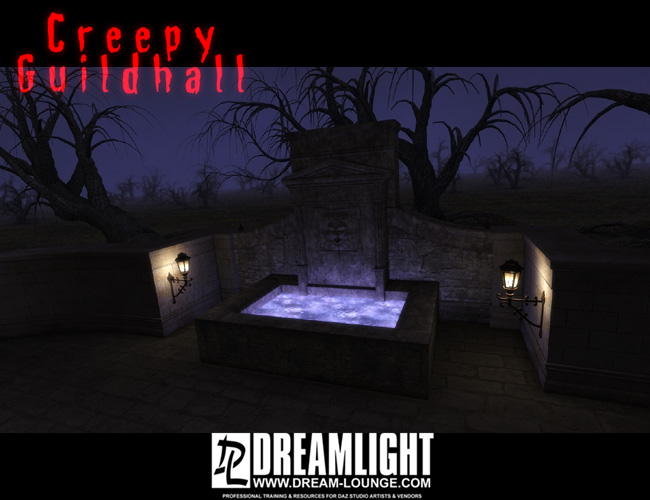 Creepy Guildhall DAZ Studio Light Set | Daz 3D
