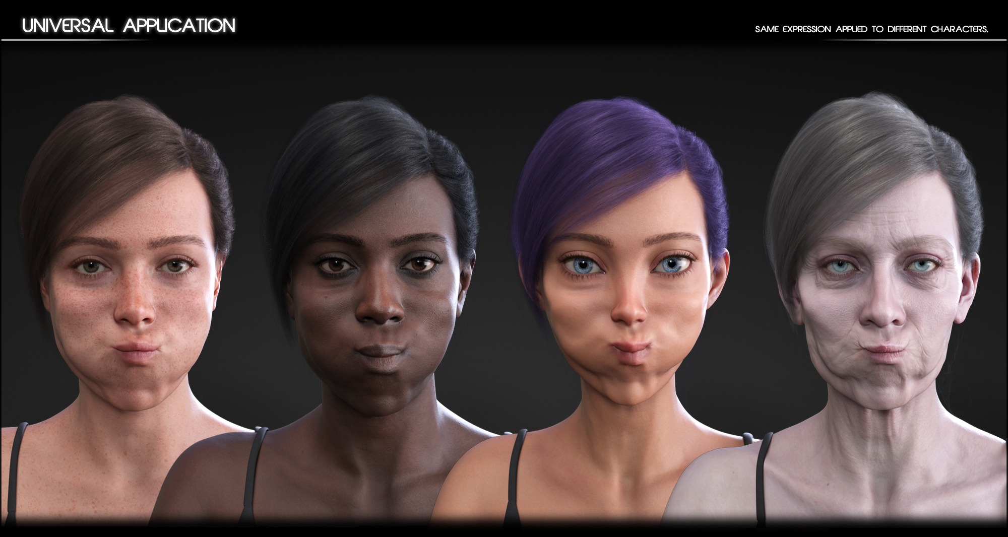 Enhanced Facial Expressions HD for Genesis 9 | Daz 3D