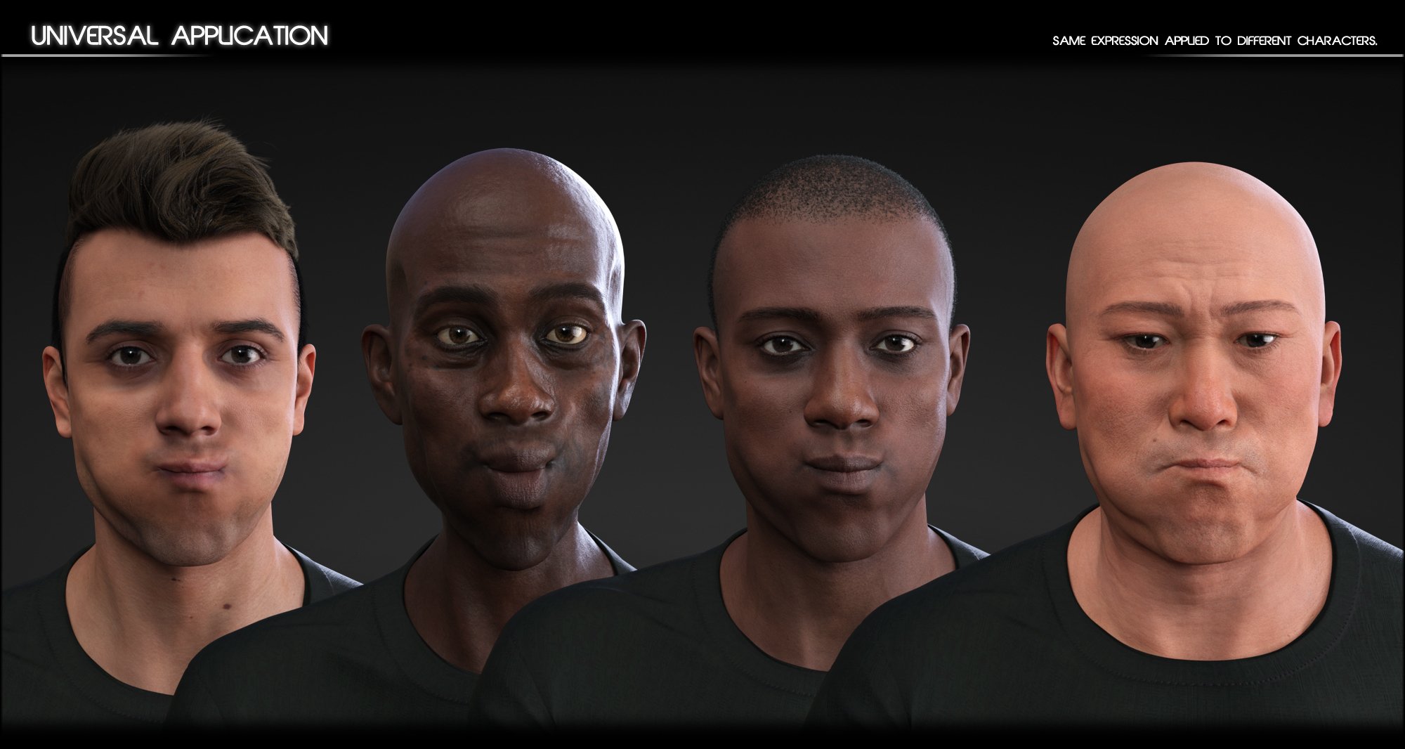 Enhanced Facial Expressions Hd For Genesis 9 Daz 3d 