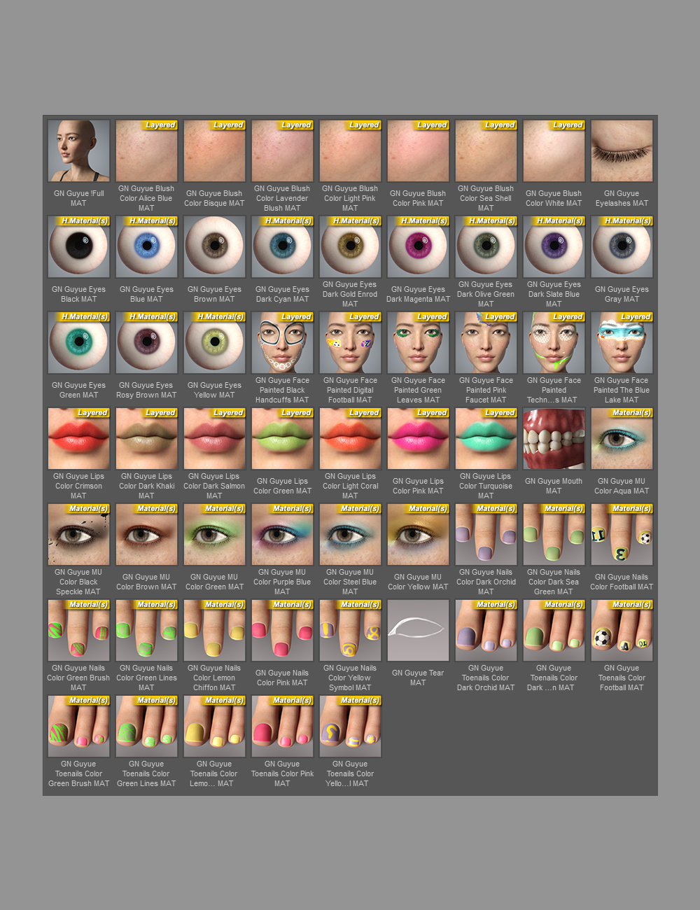 GN Guyue for Genesis 9 | Daz 3D