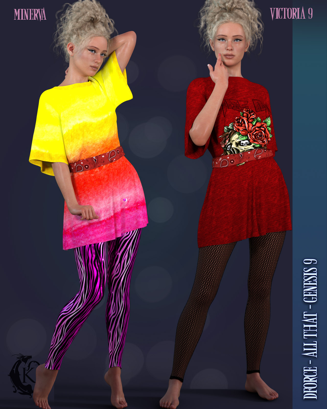 dforce - All That - Genesis 9 | Daz 3D