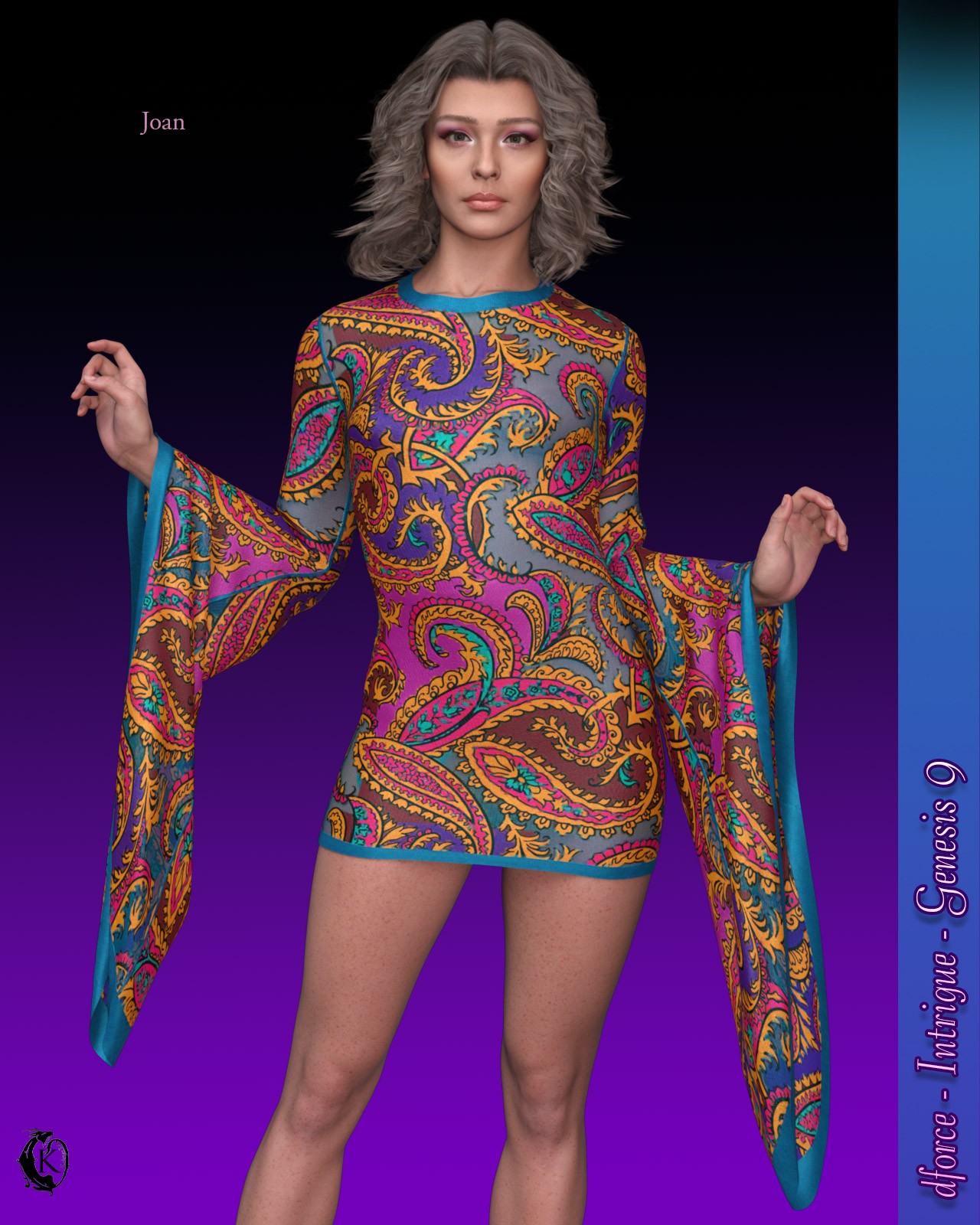 dforce - Intrigue - Genesis 9 | Daz 3D