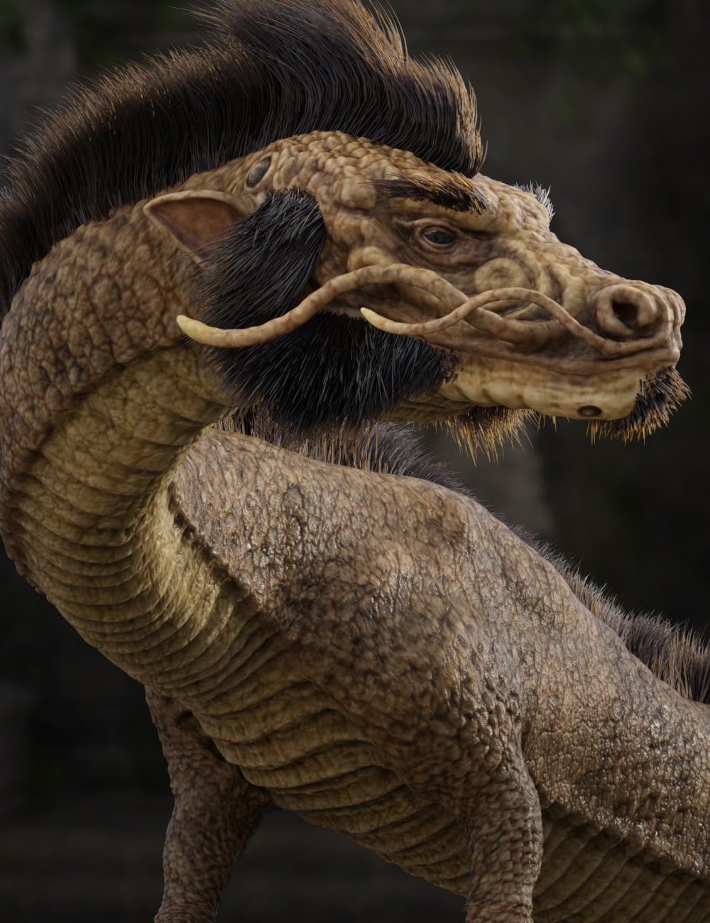 Royal Eastern 2 for Dragon 3 | Daz 3D