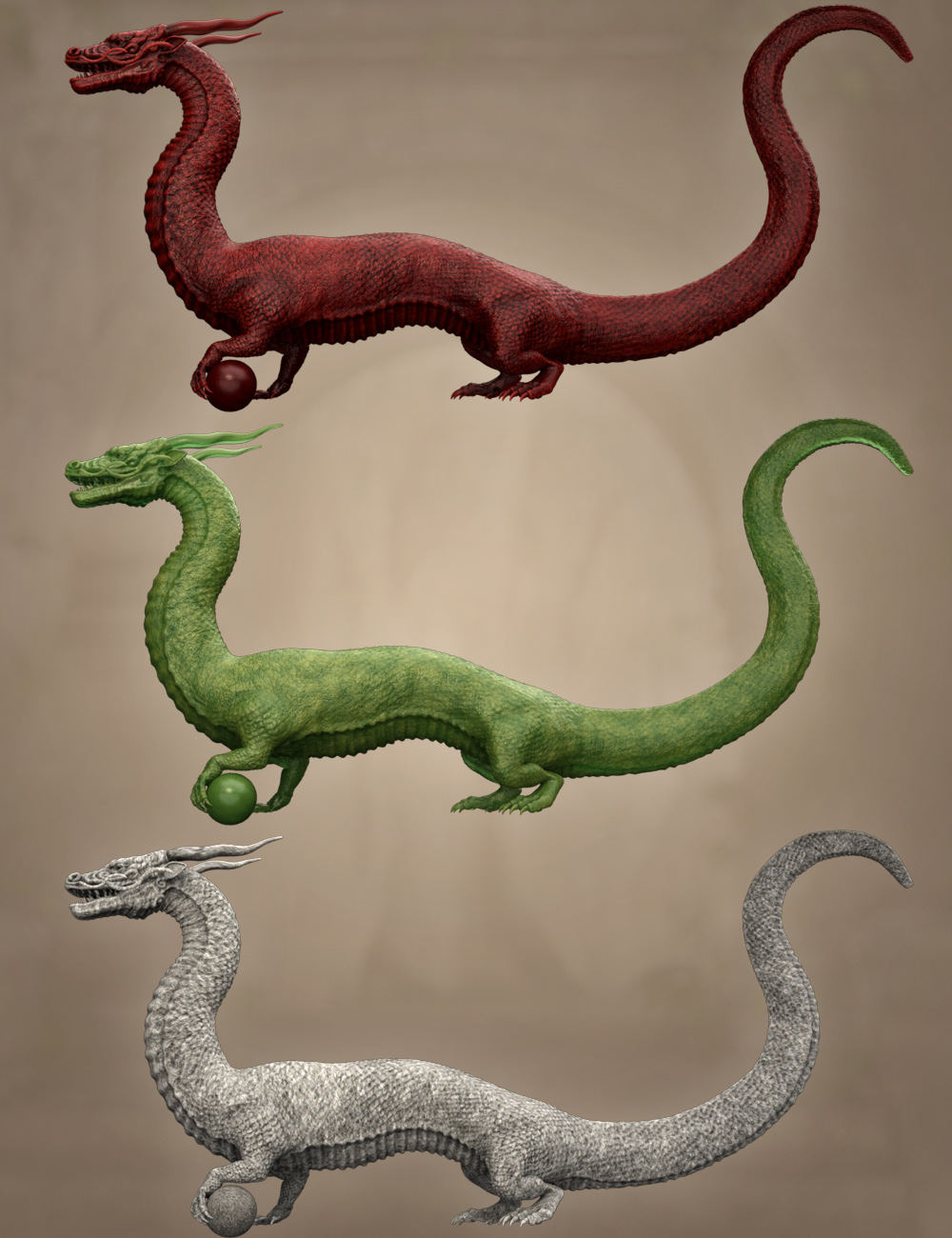 Royal Eastern 2 for Dragon 3 | Daz 3D