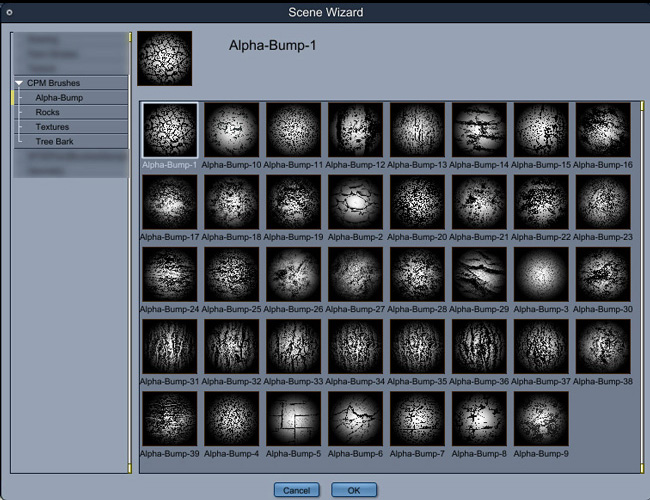 Carrara Pro Master Shader Brushes | Daz 3D