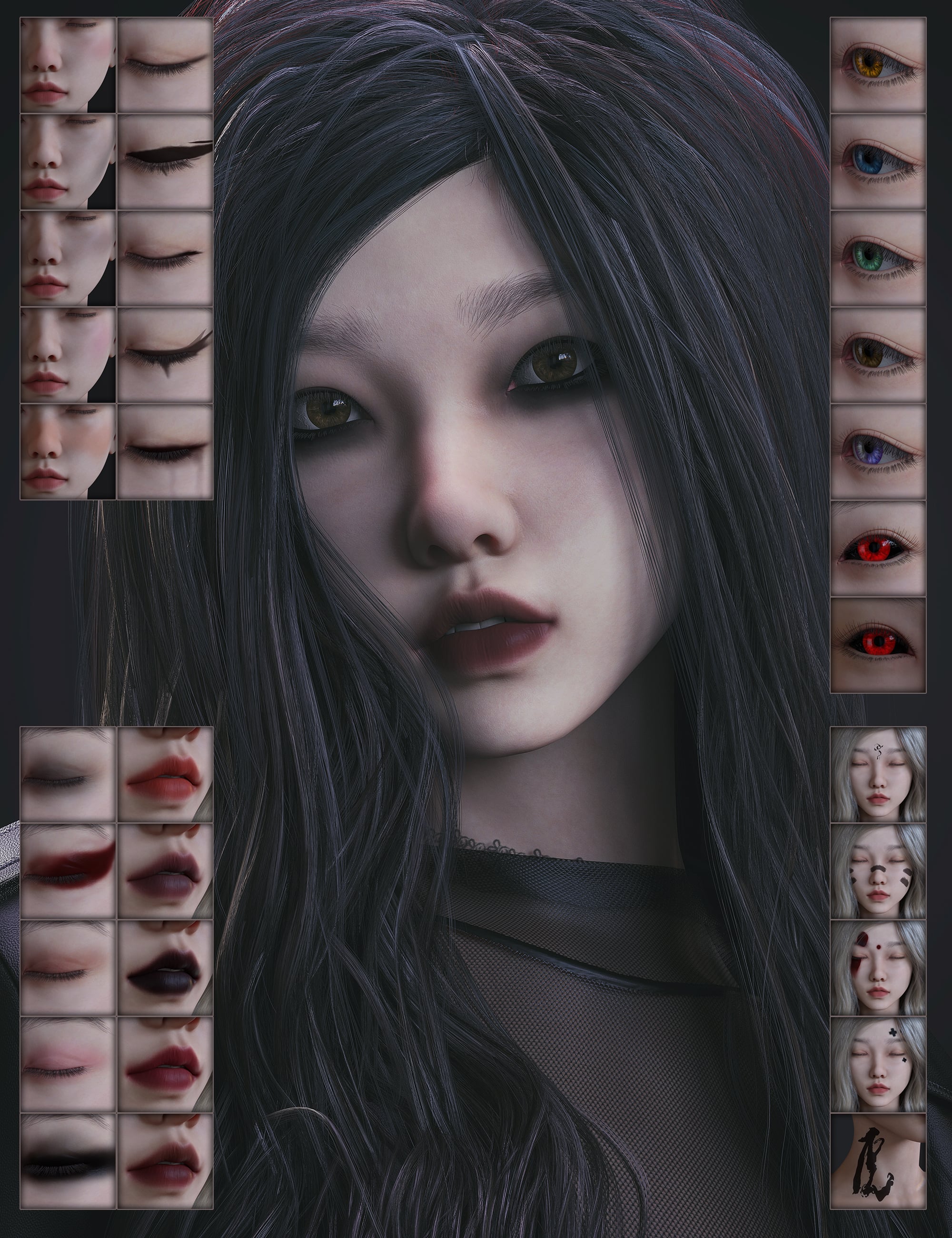 CNB Long Fei Hu HD for Genesis 9 Feminine | Daz 3D